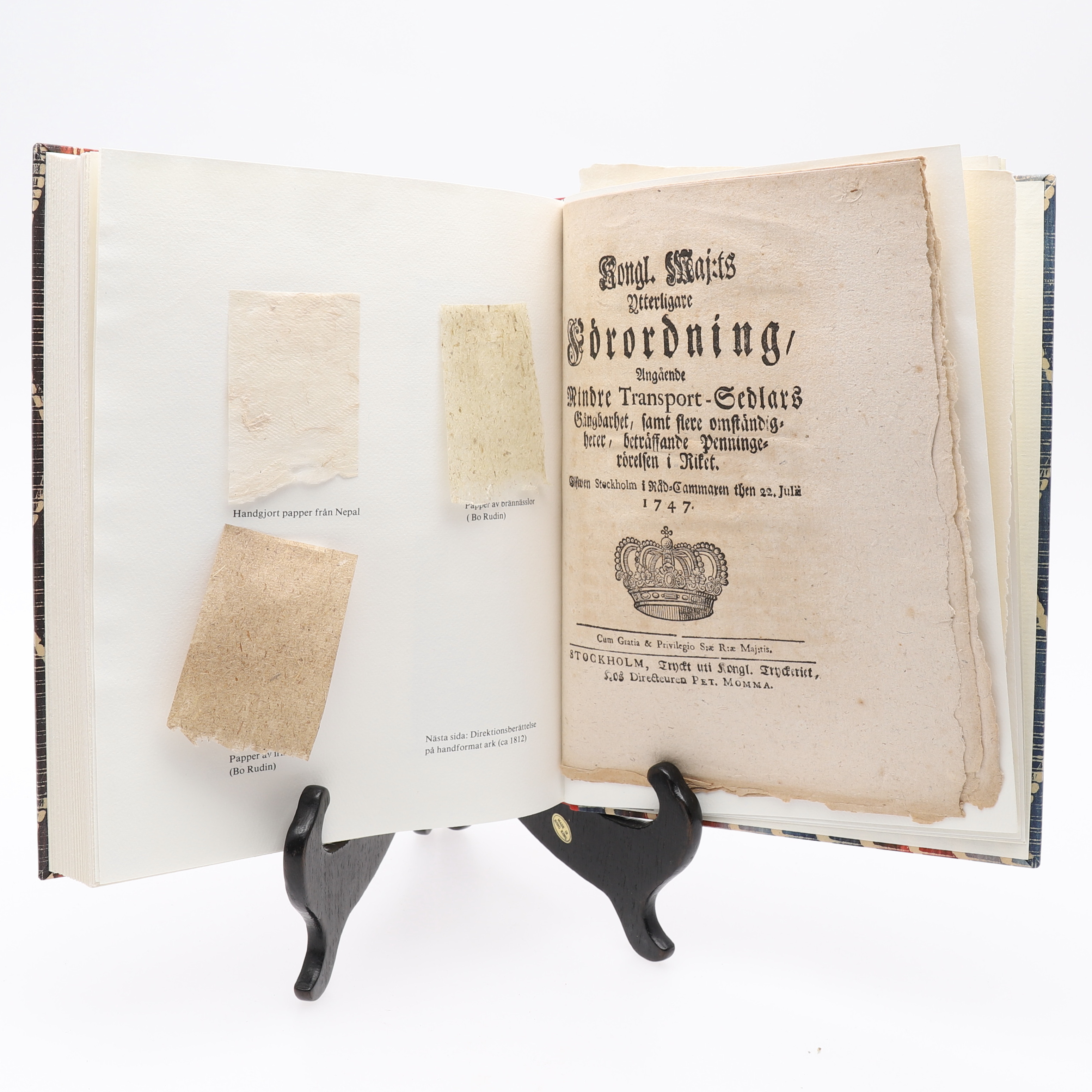 Images for 1607410. BIBLIOPHILIA. BO RUDIN'S HISTORY OF PAPER WITH ...