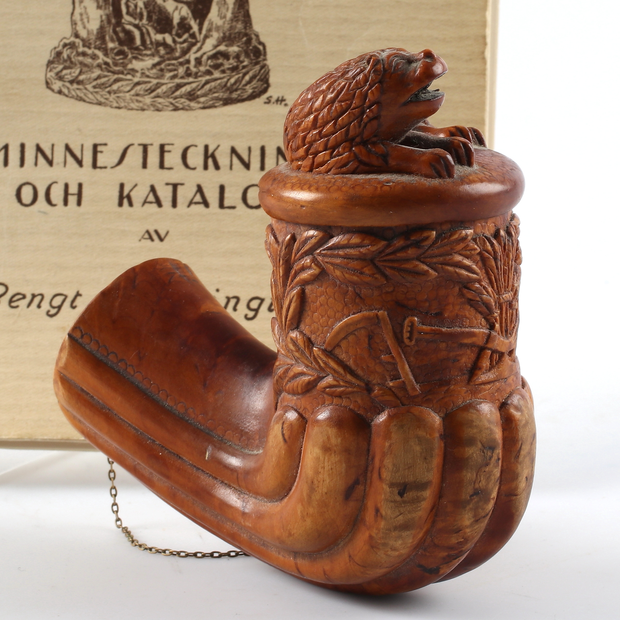 Images for 1612715. PIPE HEAD, attributed to Sofia Isberg, 19th century ...