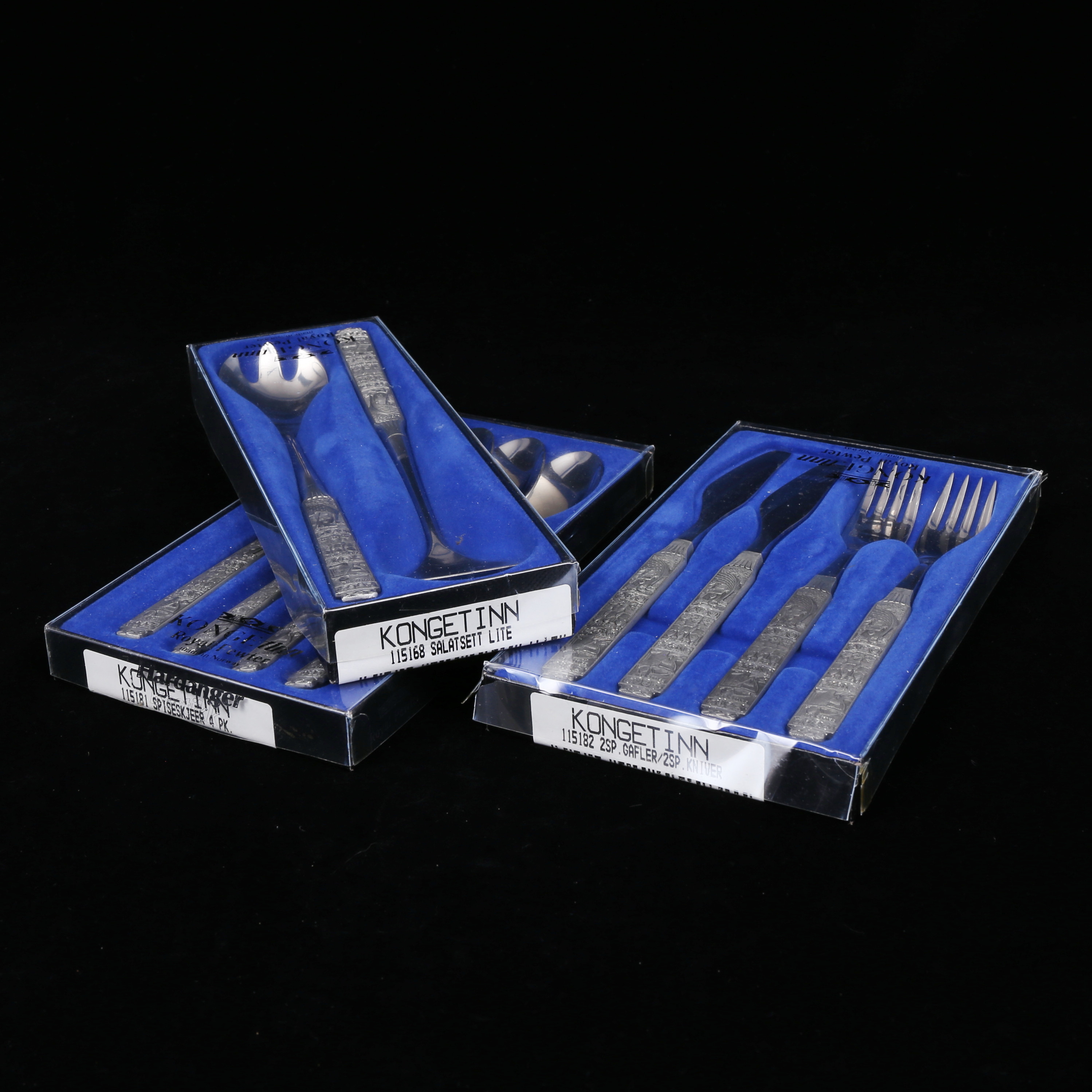 Images for 1618150. CUTLERY SET, 26 pieces, pewter, Konge-tinn, Norway ...