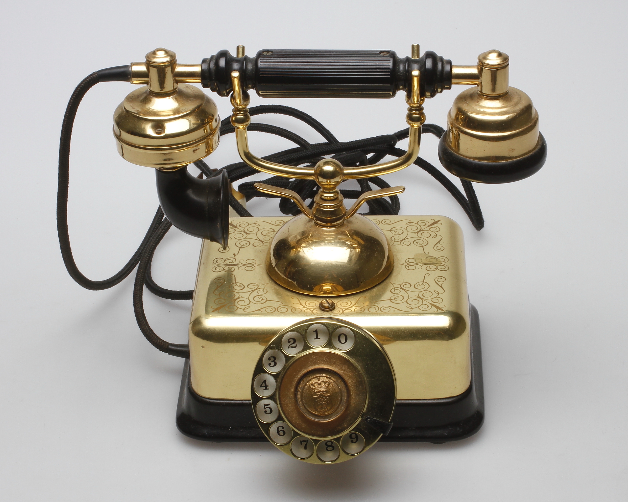 Images for 161918. Telephone, base metal, Copenhagen Telephone 1897 ...