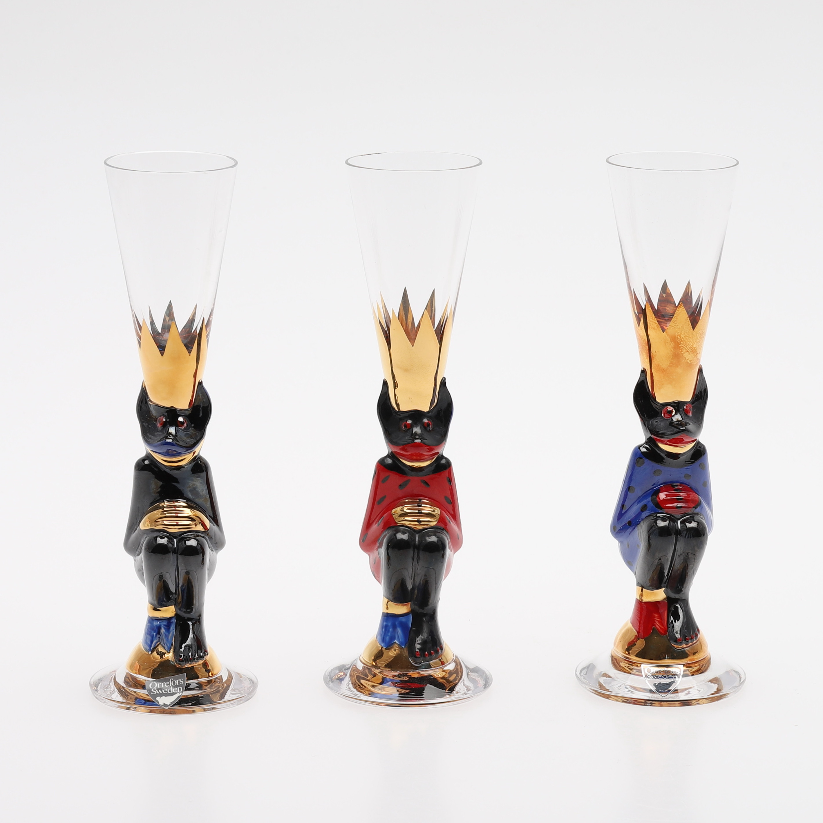 Images for 1623330. GUNNAR CYRÉN. SNAP GLASS, THREE PIECES, "NOBEL ...