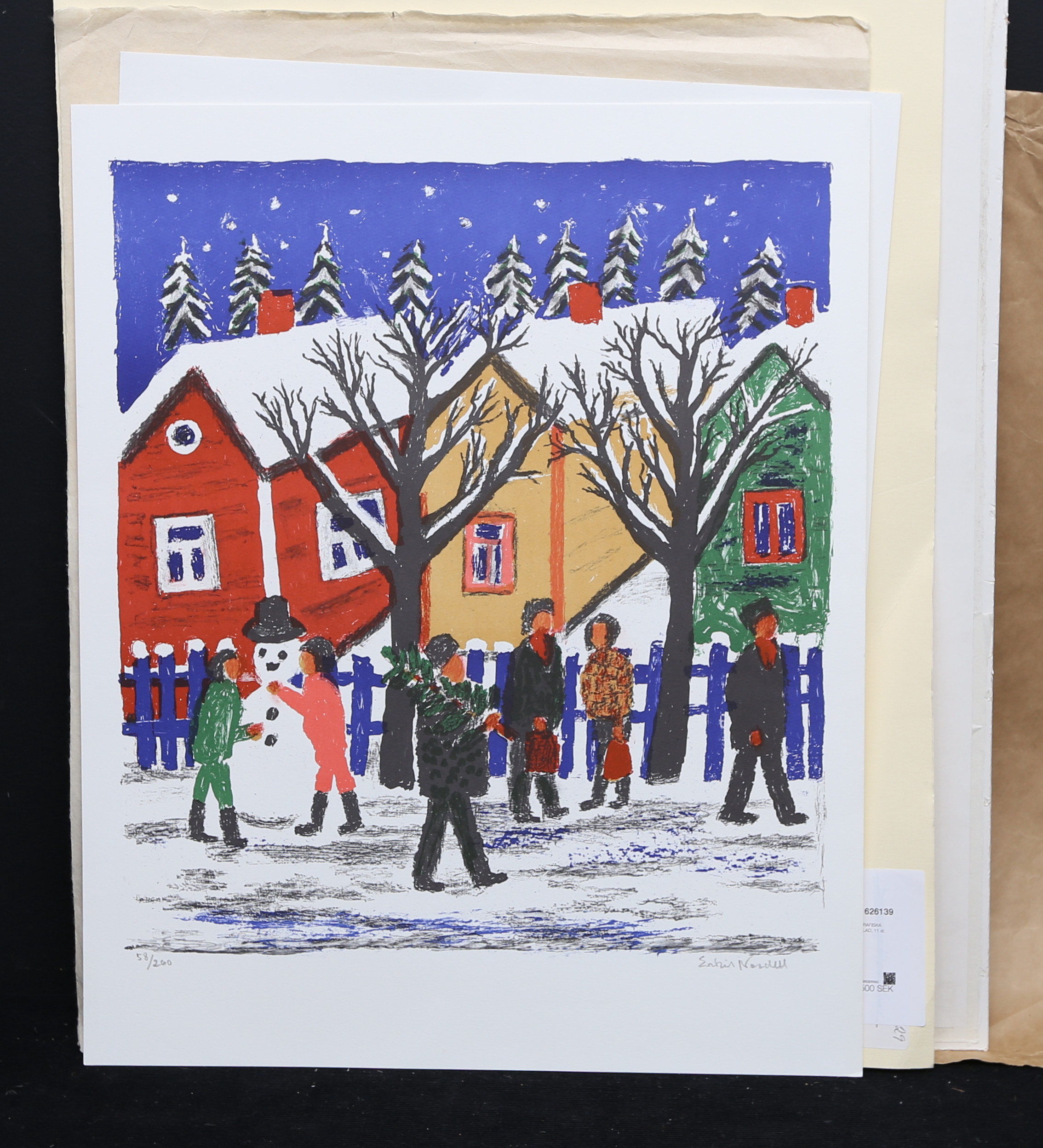 GRAFISKA BLAD, 11 st. Konst - Grafik - Auctionet