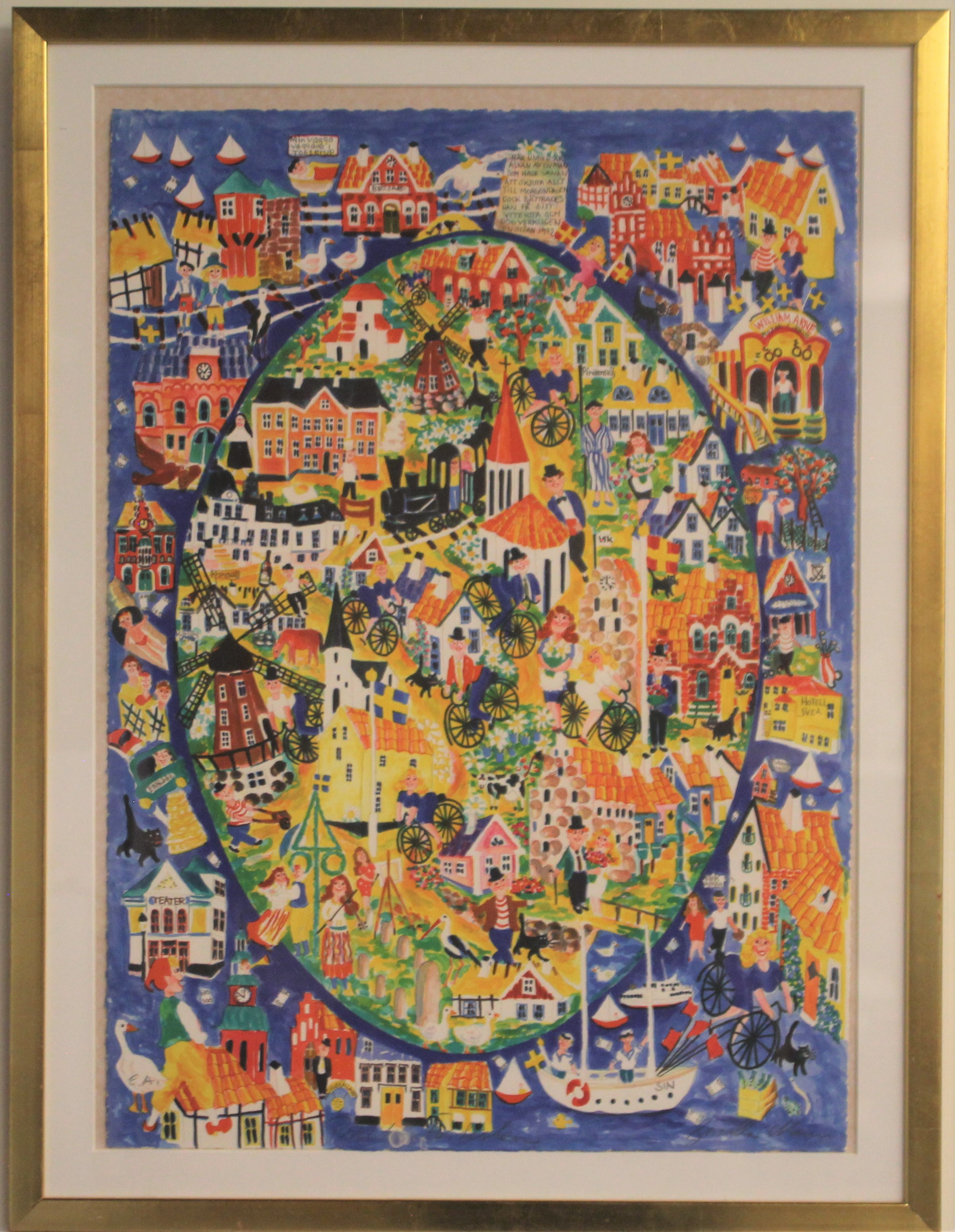 Images for 1628915. GUNILLA MANN, color lithograph "the pirate's ...