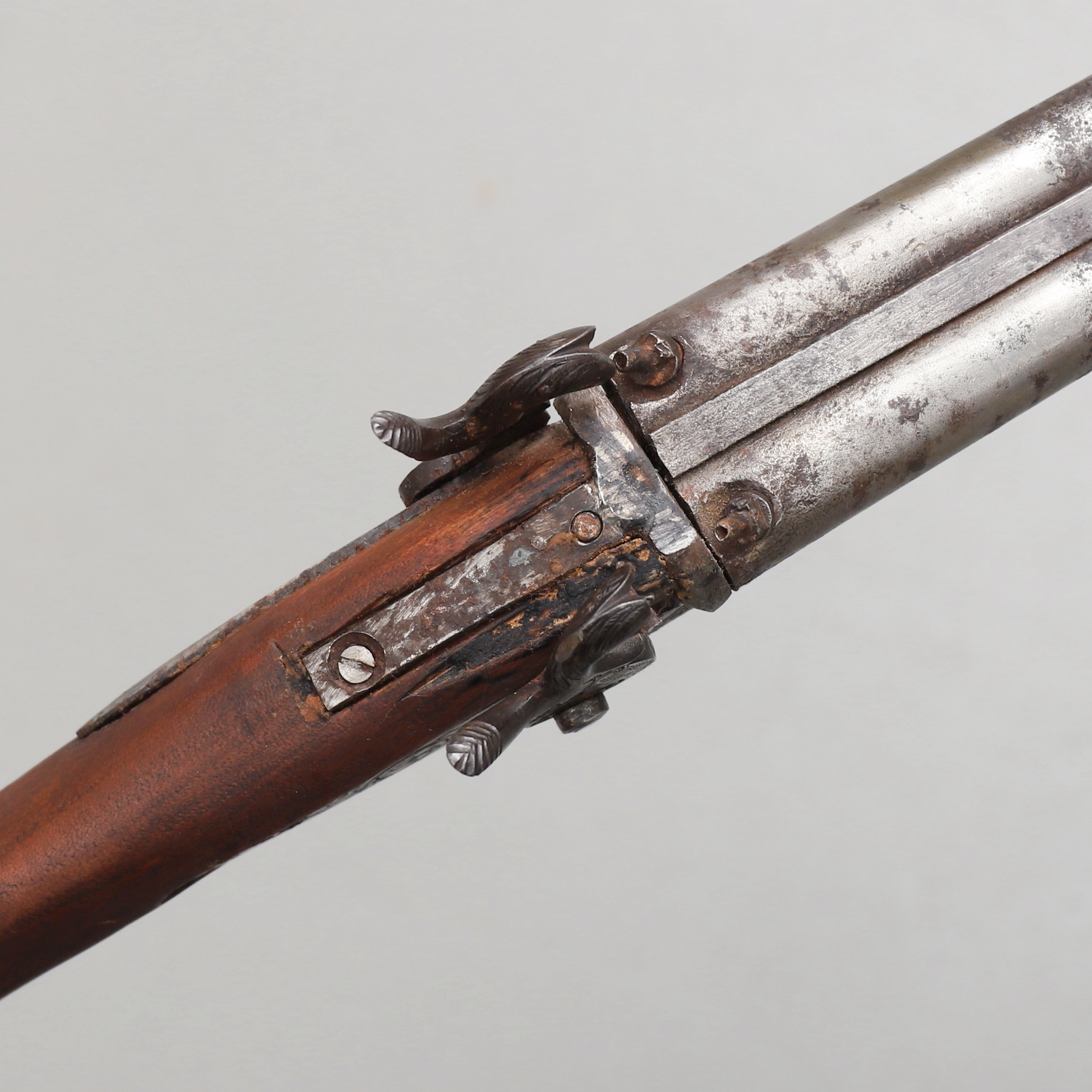 Images for 1635869. Reciprocating RIFLE, double barrel, 1800 ceiling ...