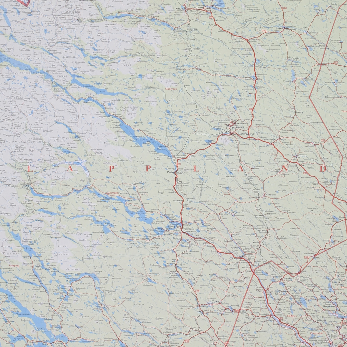 Images for 1641231. MAP, Lapland and Norrbotten County, General Staff ...