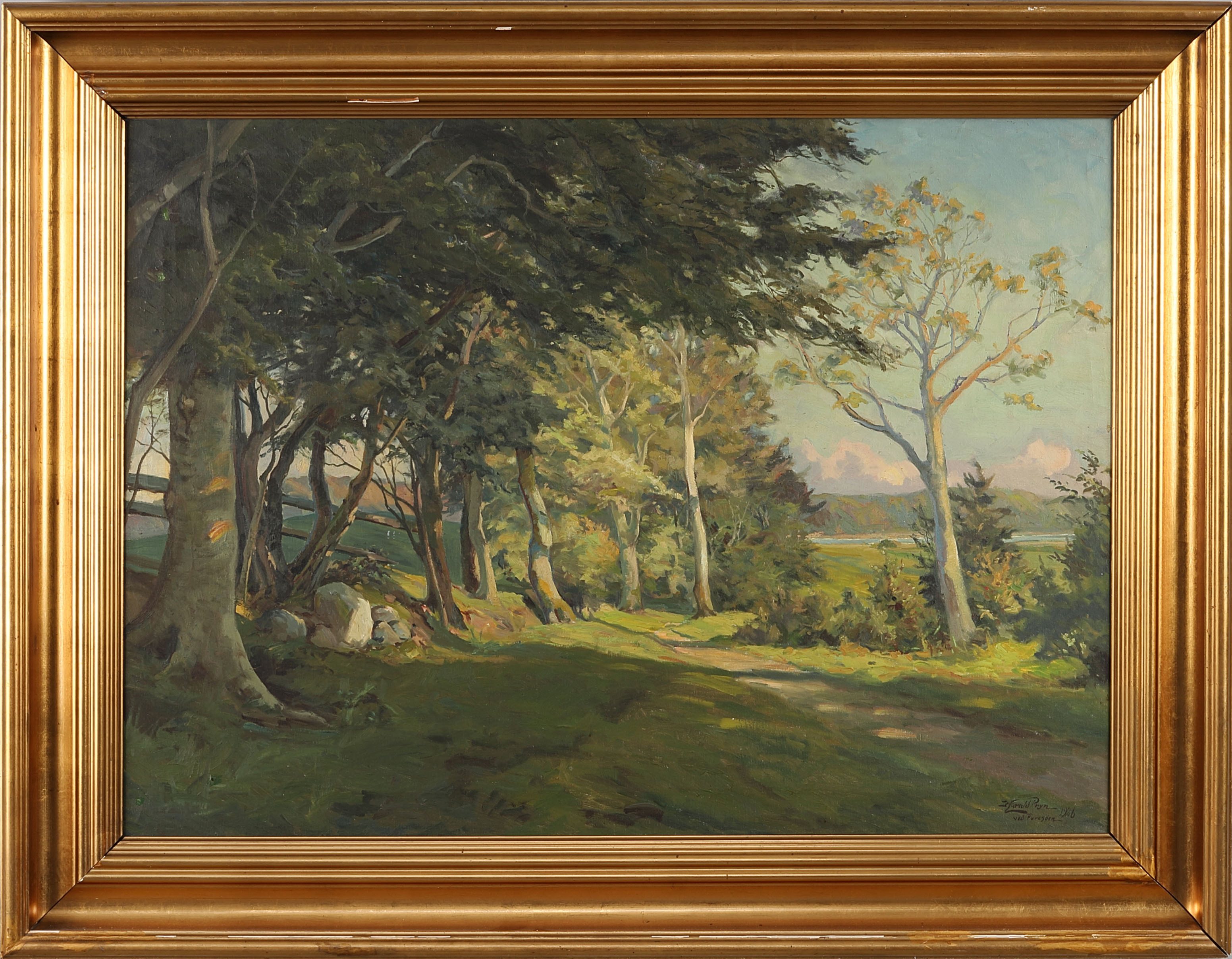 Images for 1646952. HARALD PRYN (1891-1968). ''By the pine lake ...