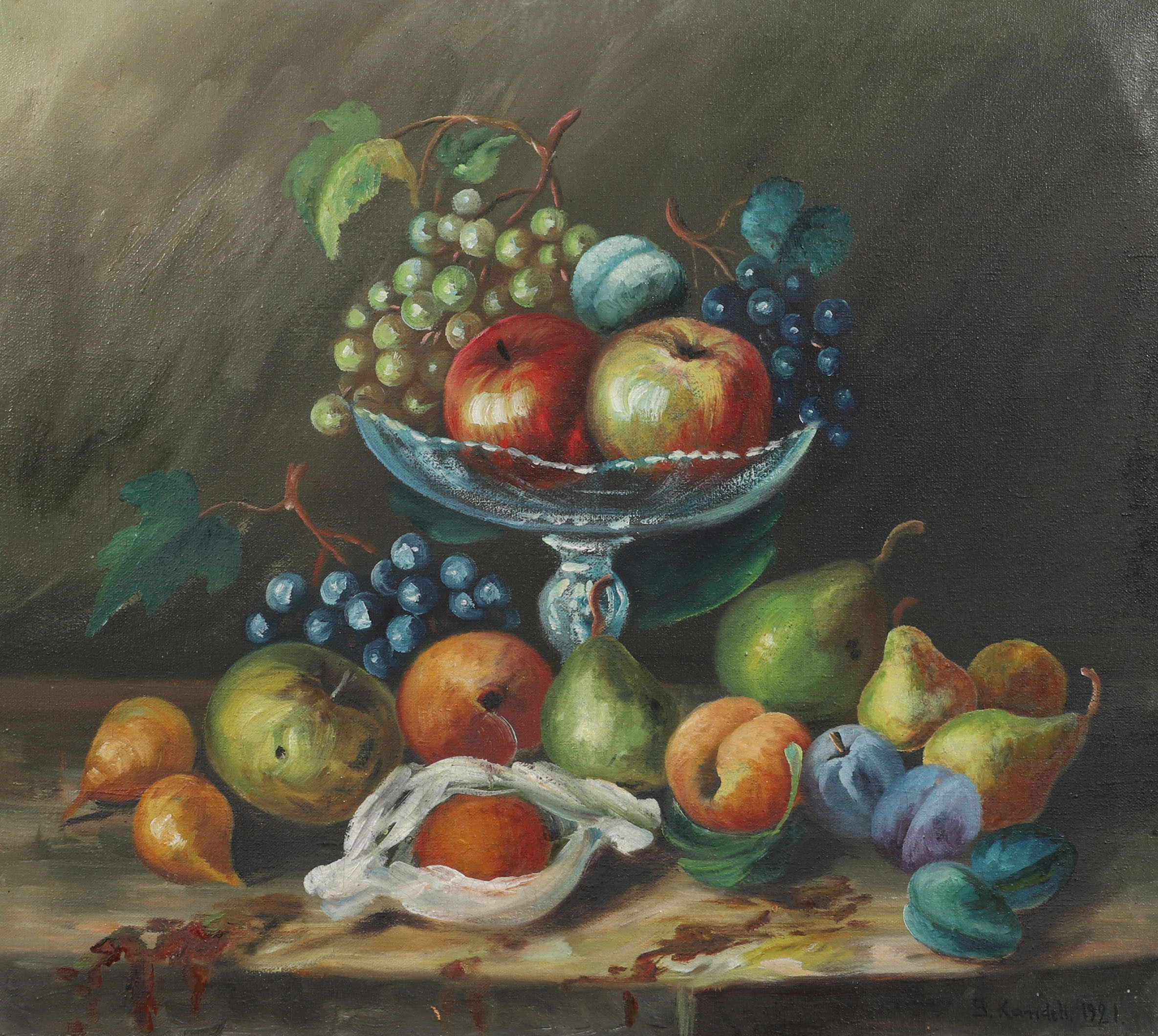 Images for 1655739. SVEN KANDELL. Fruit still life, oil on canvas ...