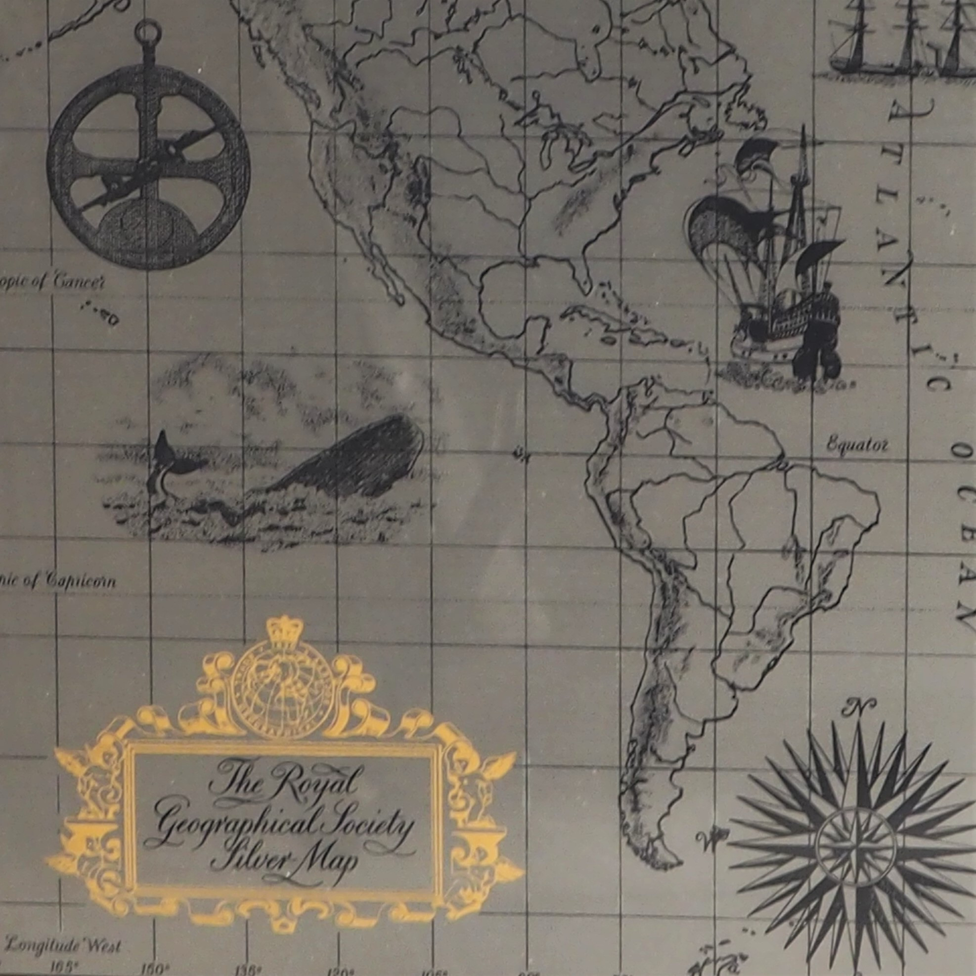 Images for 1655754. MAP, "The Royal Geographical Society Silver Map ...