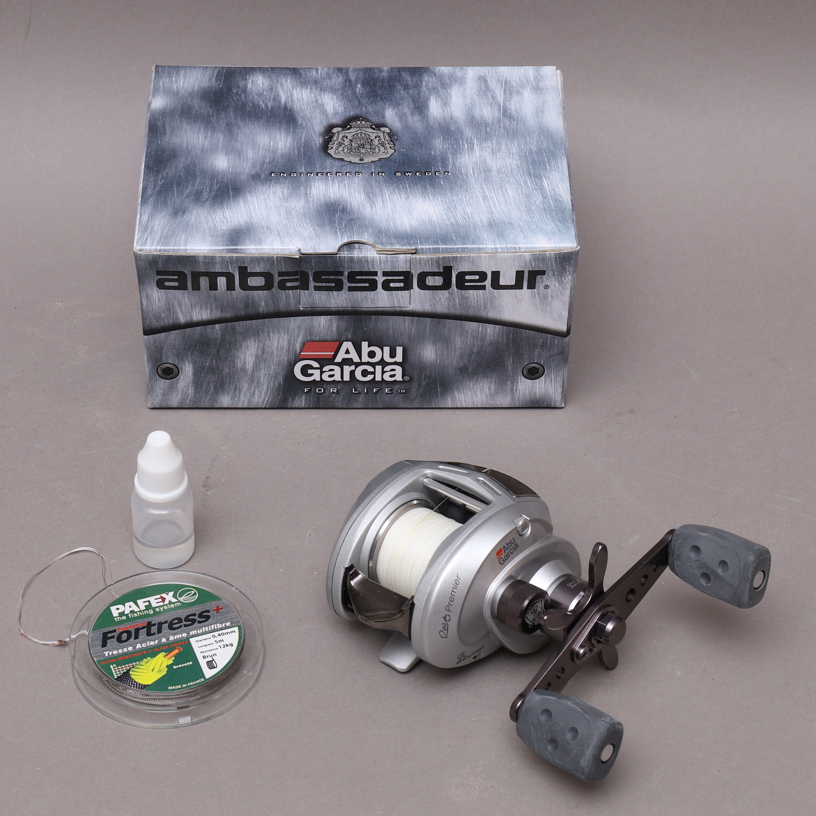 FISKERULLE, ABU Garcia, Ambassadeur Revo PRM, i originalkartong. | Barnebys