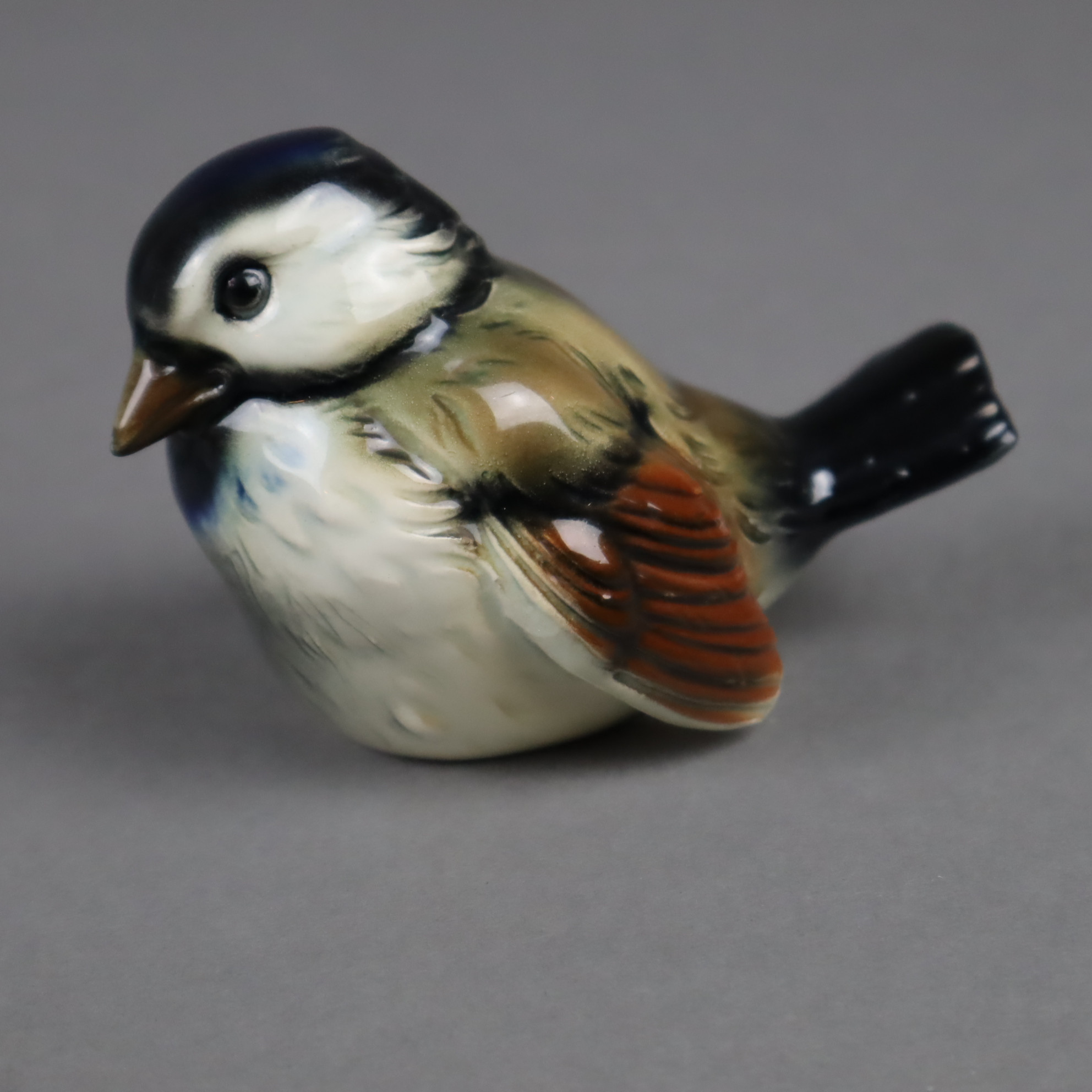 Images for 1658582. --Three BIRD FIGURES - Goebel, ceramics, polychrome ...