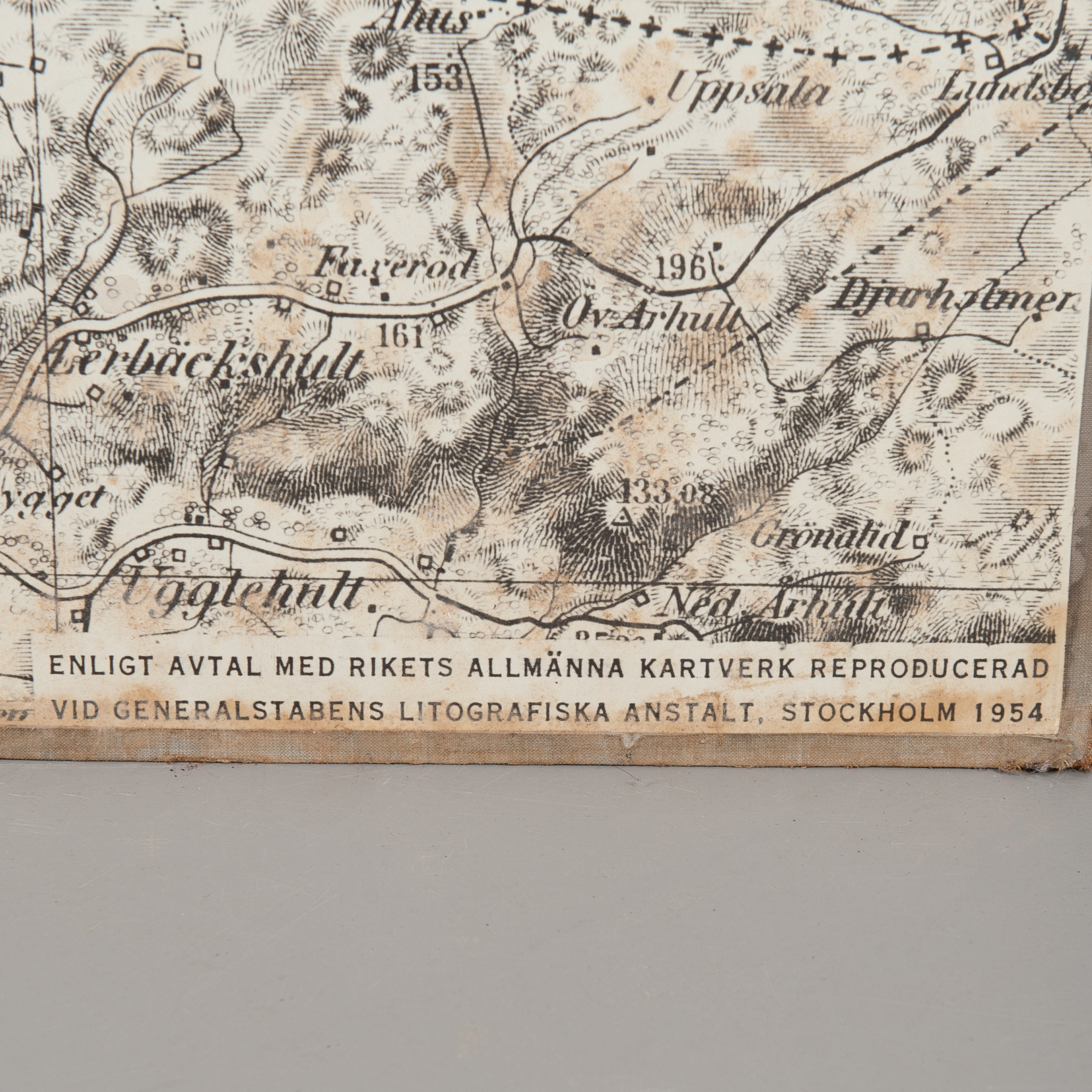 Images for 1660216. SCHOOL MAP, Map of part of Laholm municipality ...