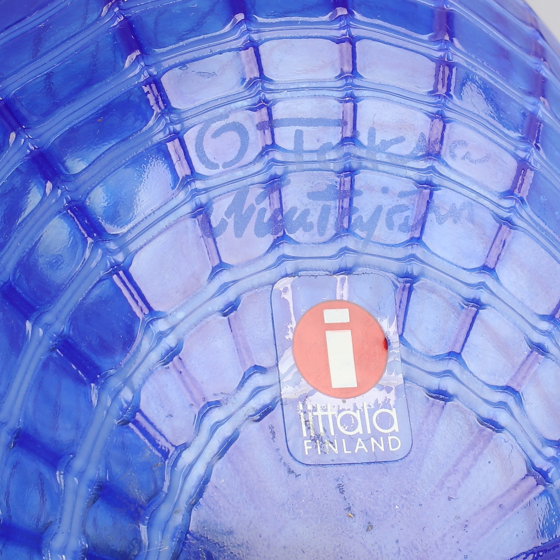 Images for 1682280. OIVA TOIKKA. Glass bird, "Bluebird" from the series ...