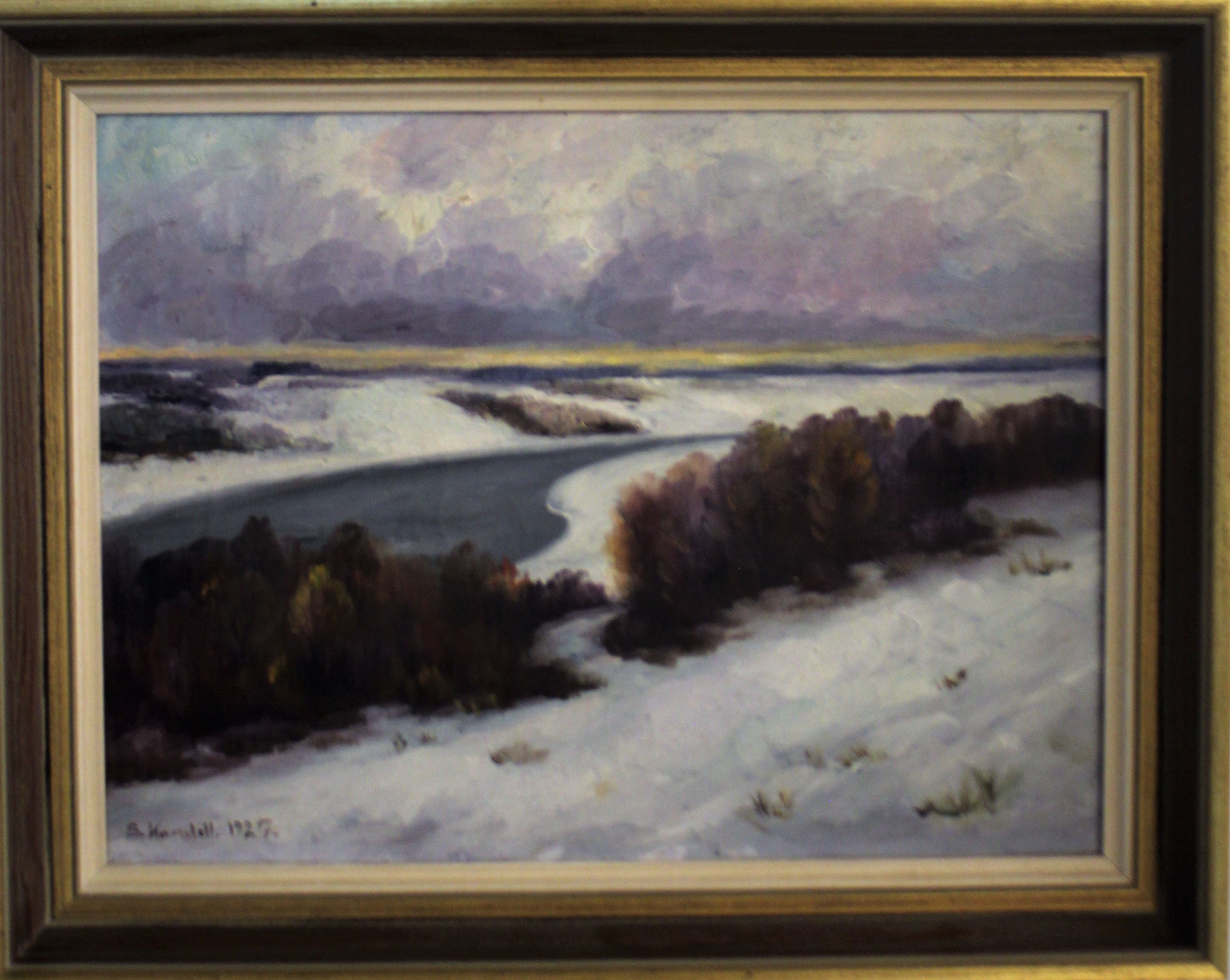 Images for 1683576. STURE KANDELL. OIL ON CANVAS signed S Kandell 1927 ...