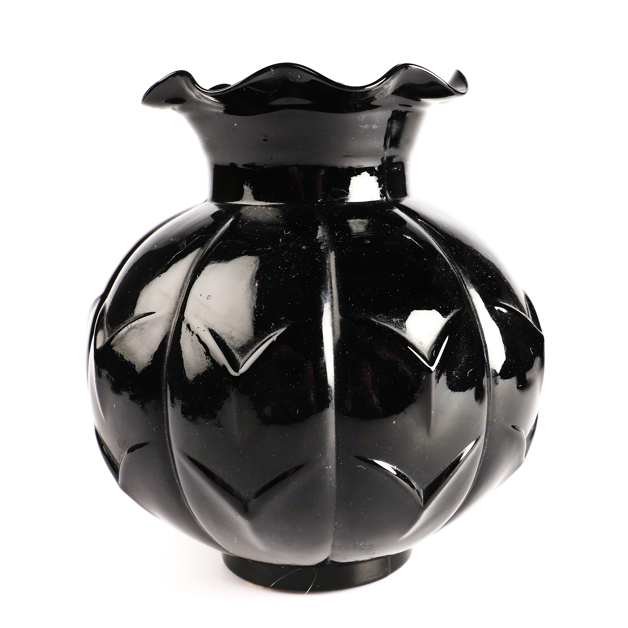 Images for 1683664. VAS, black glass, first part of the 20th century ...