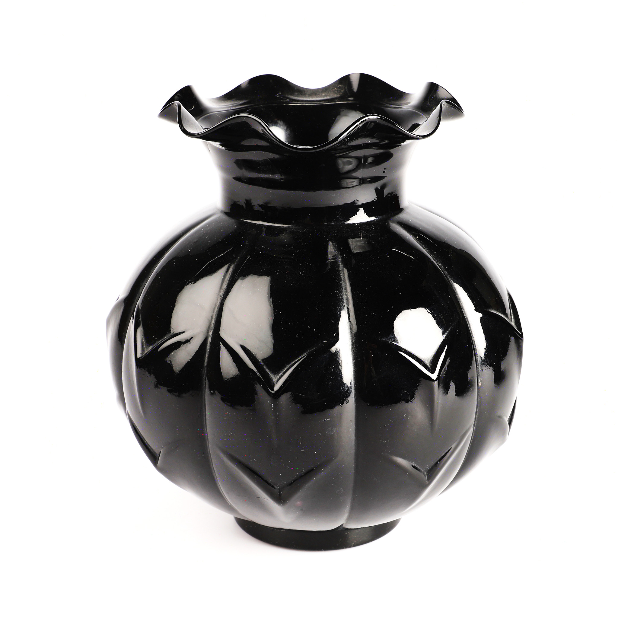 Images for 1683664. VAS, black glass, first part of the 20th century ...
