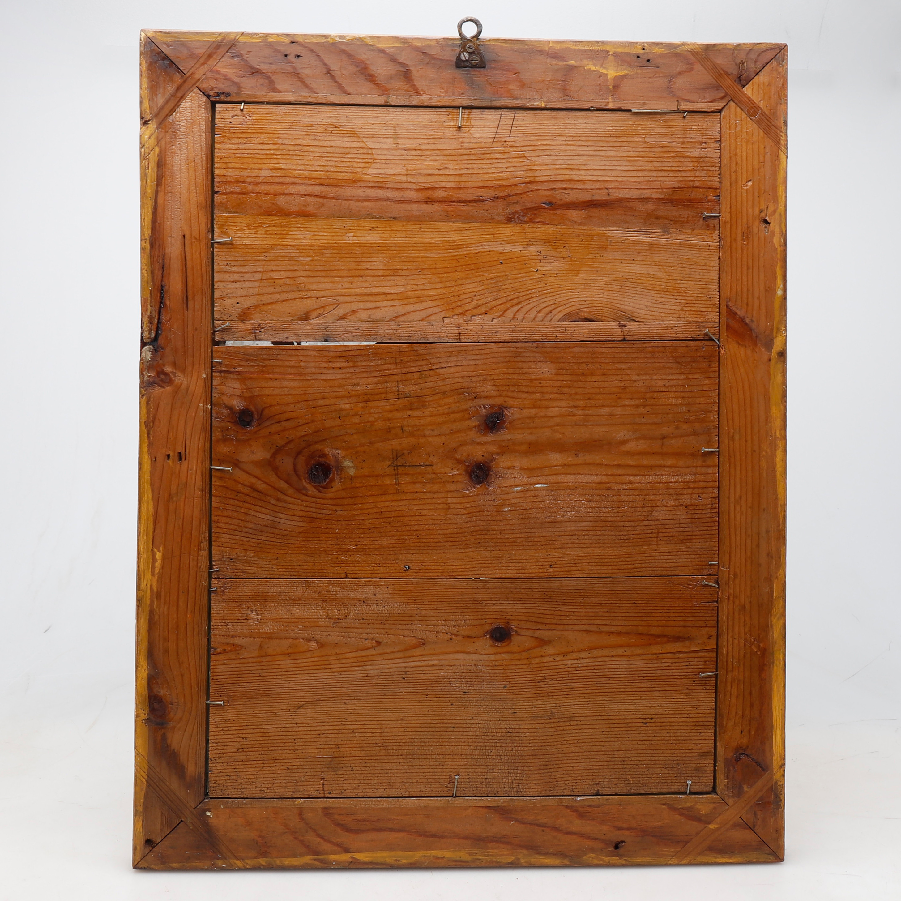 Images for 1685122. Mirror with Empire-style frame in gilt wood and stucco, 19th Century ...