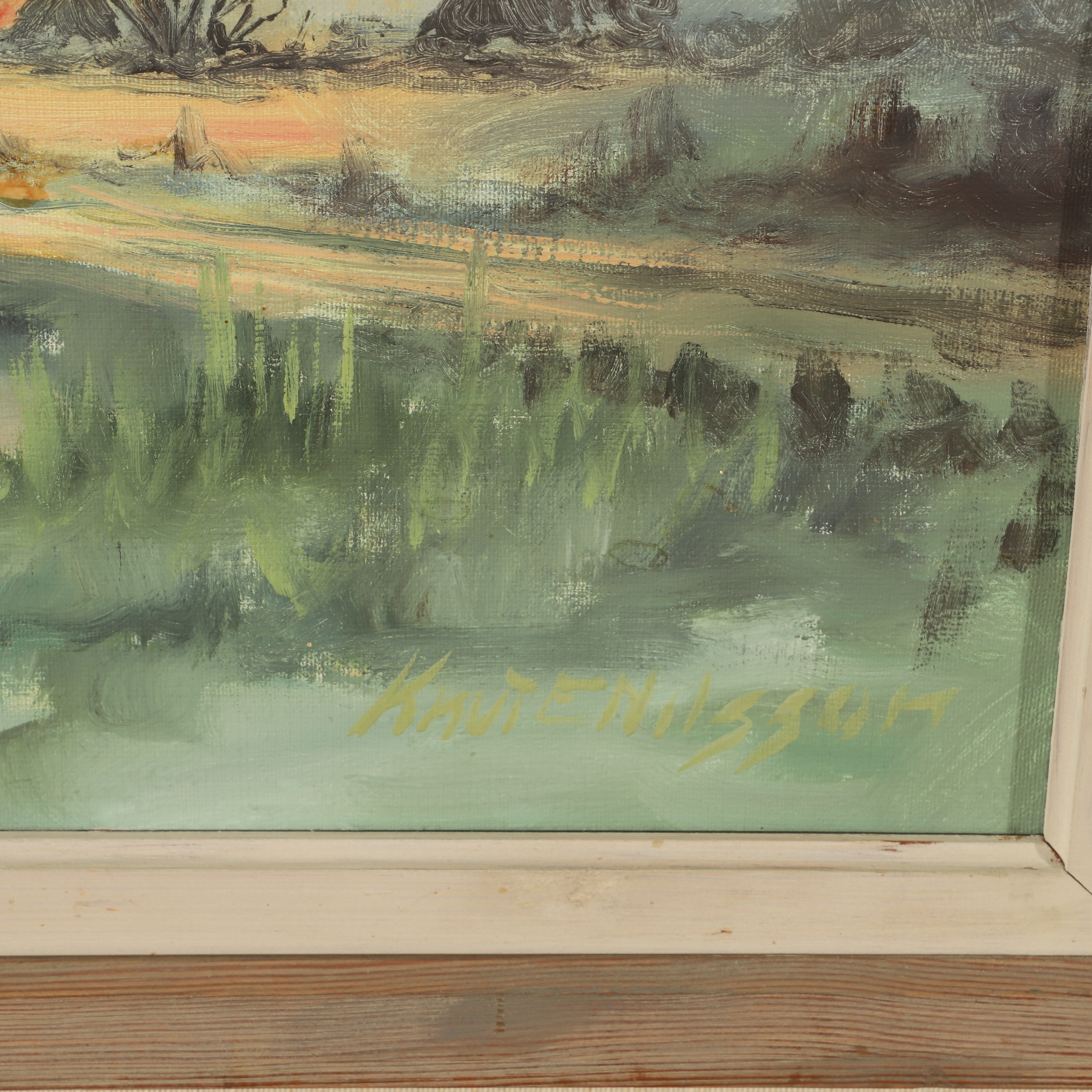 Images for 1690884. KNUT ERIK NILSSON. Korsvirkesgård, oil on canvas ...