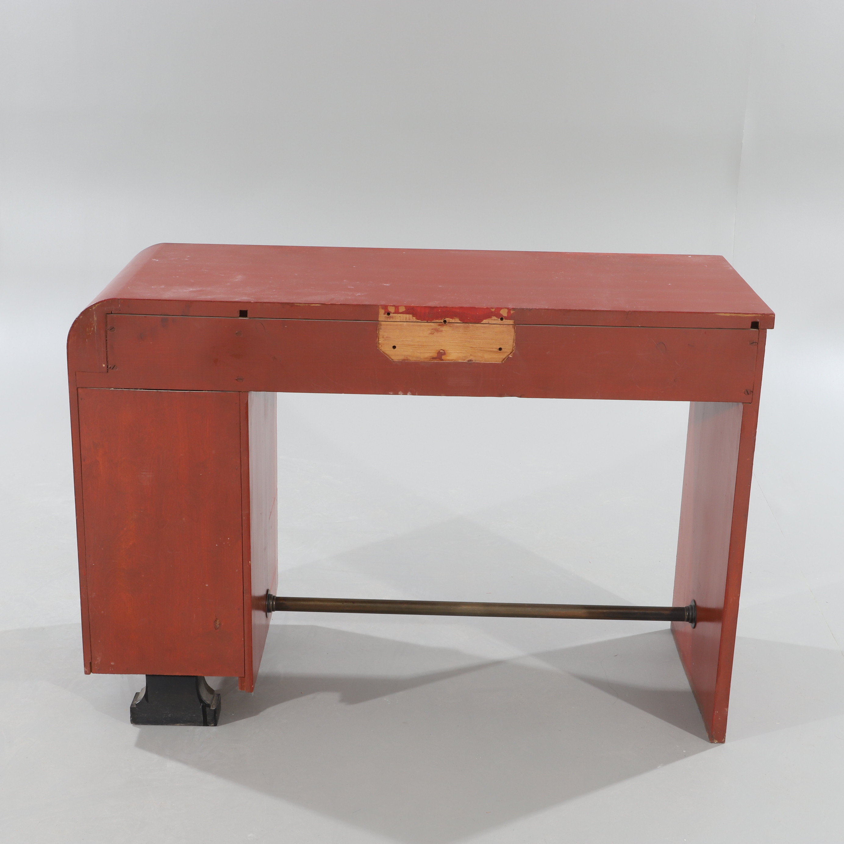 Images for 1699998. DESK, painted red with black details, Art Deco ...