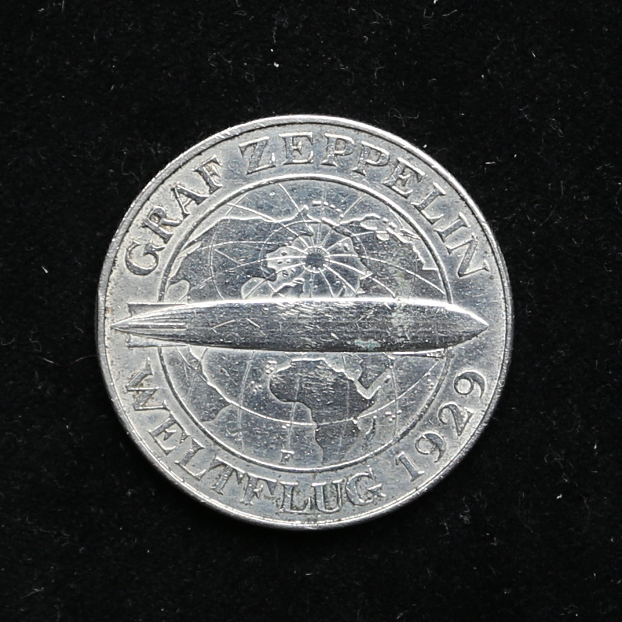 Images for 1700760. COIN, silver, Graf Zeppelin Weltflug, Weimar ...