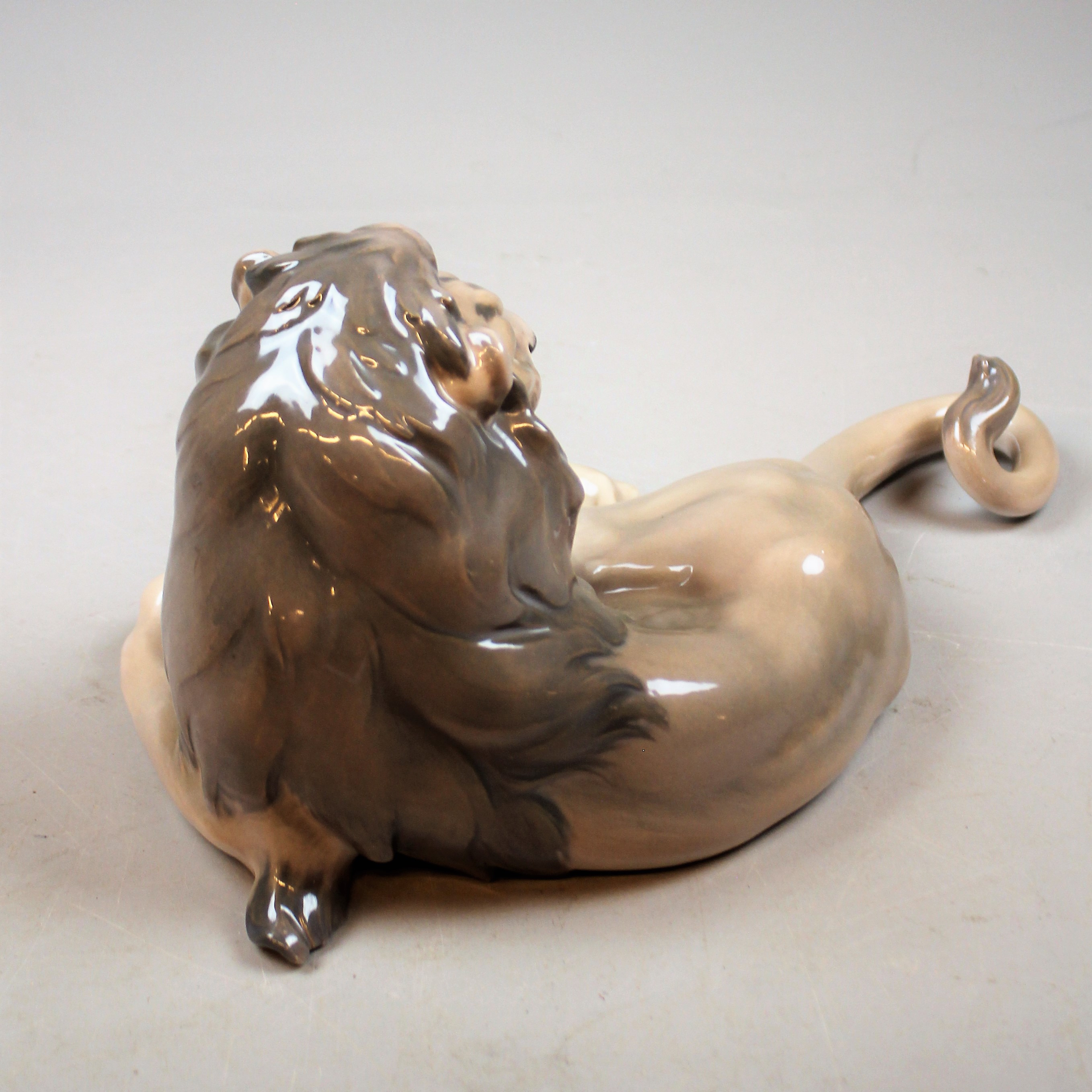 Images for 1701013. FIGURE porcelain Lion male Dahl Jensen Copenhagen ...