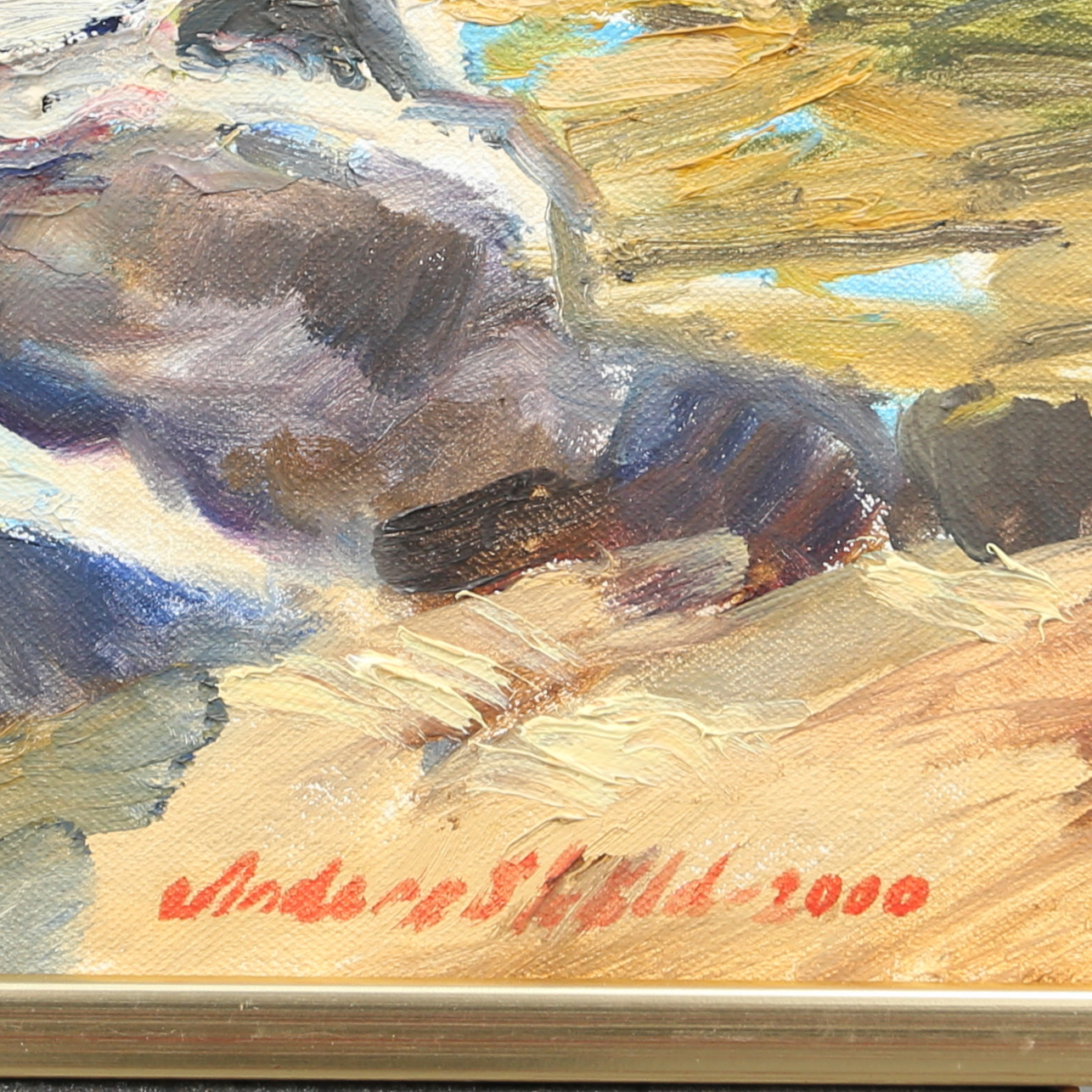 Images for 1706427. ANDERS SKÖLD. Archipelago landscape, oil on canvas ...