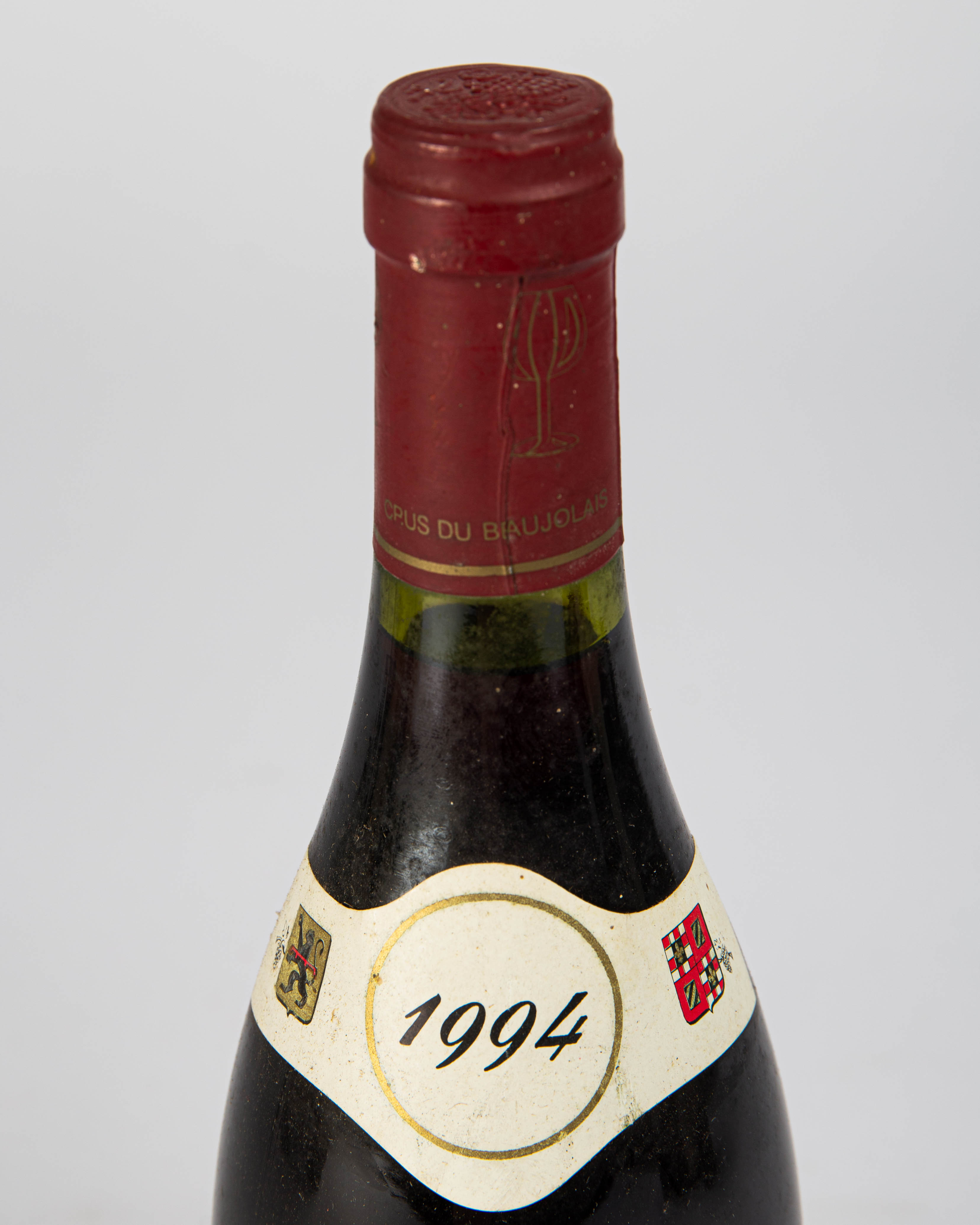 Parti vin, elva flaskor rött vin och en flaska vitt vin, Rhône, Côte d ...