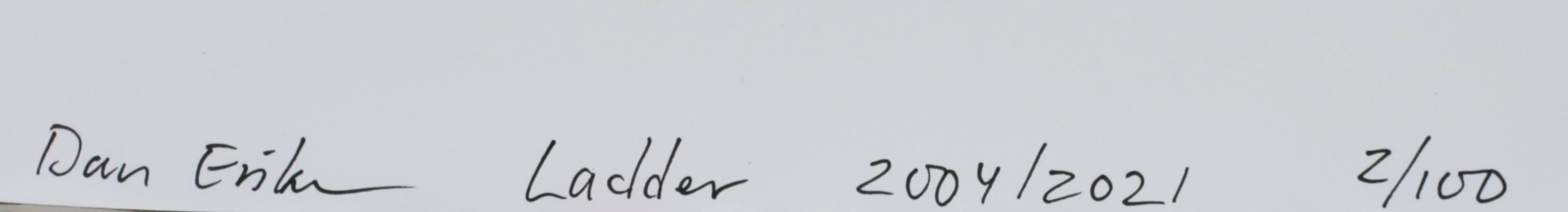 Images for 1721599. DAN ERIKSSON. Photograph, "Ladder, 2004/2021 ...