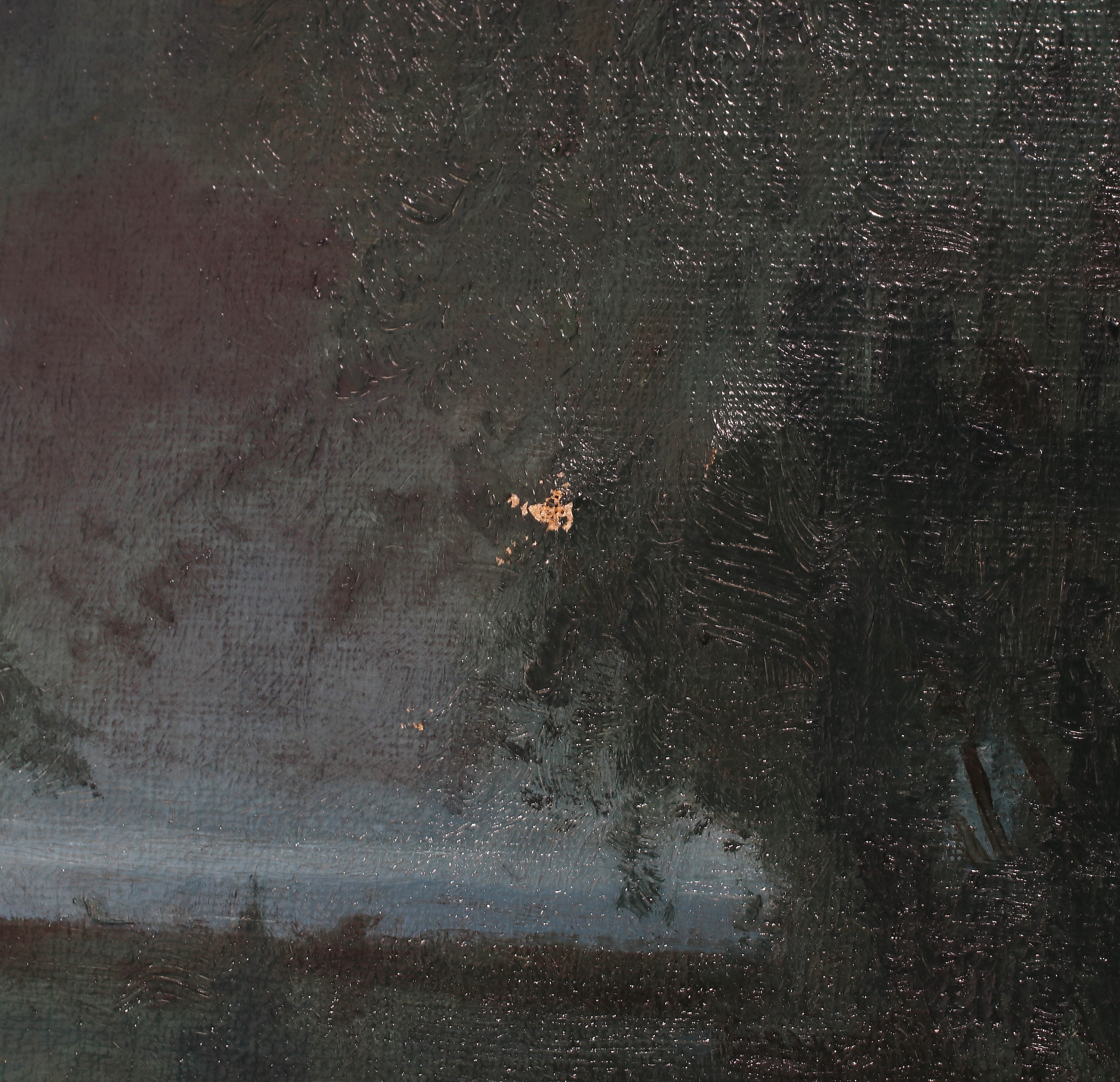 Images for 1723413. OIDENTIFIERAD KONSTNÄR. Landscape with lake, oil on ...