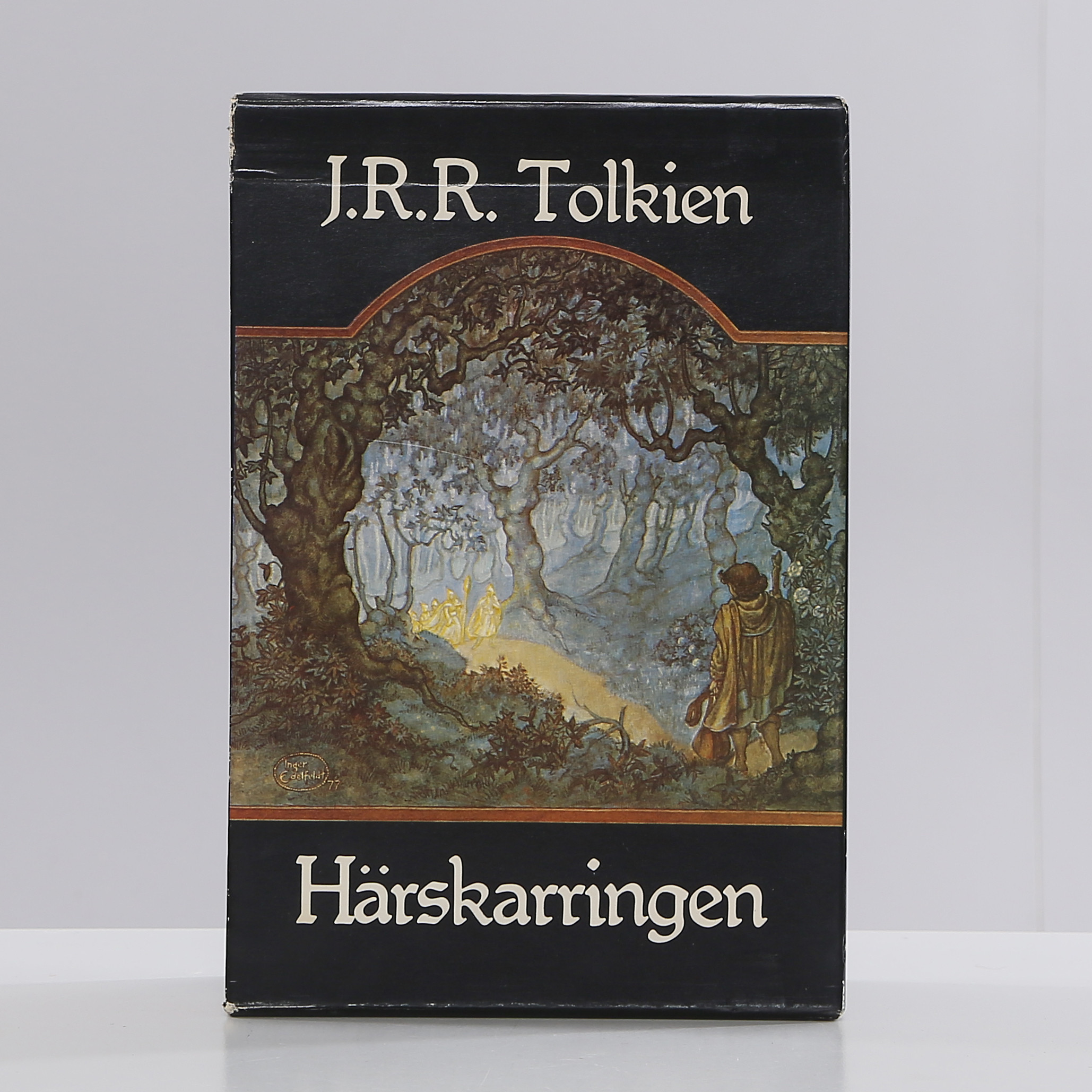 BÖCKER 3 st, Tolkien, Sagan om ringen-trilogin, 1970-tal. Böcker ...