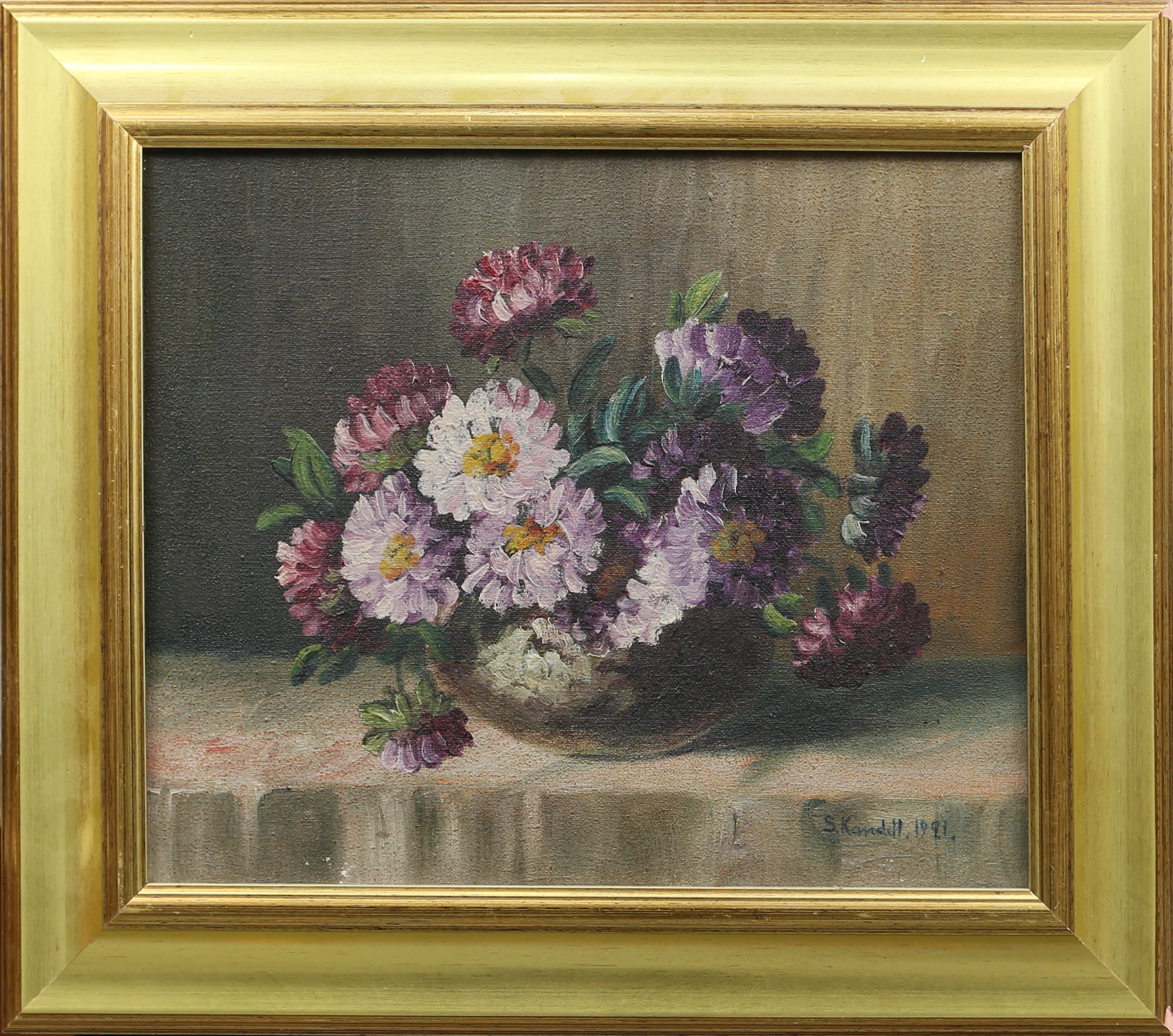 Images for 1725904. STURE KANDELL. Still life, oil on canvas, signed S ...