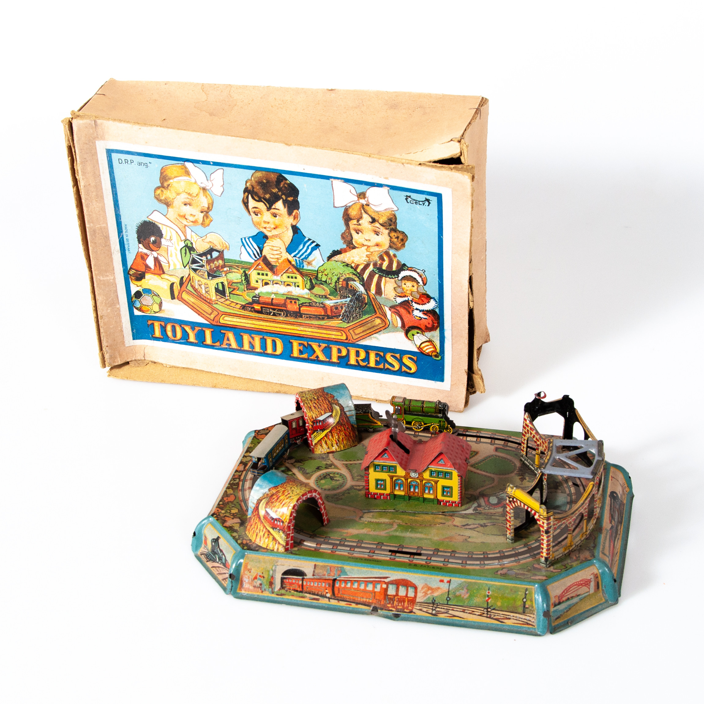Images for 1726860. GEORGE LEVY GELY. Tin toy express, with carton ...