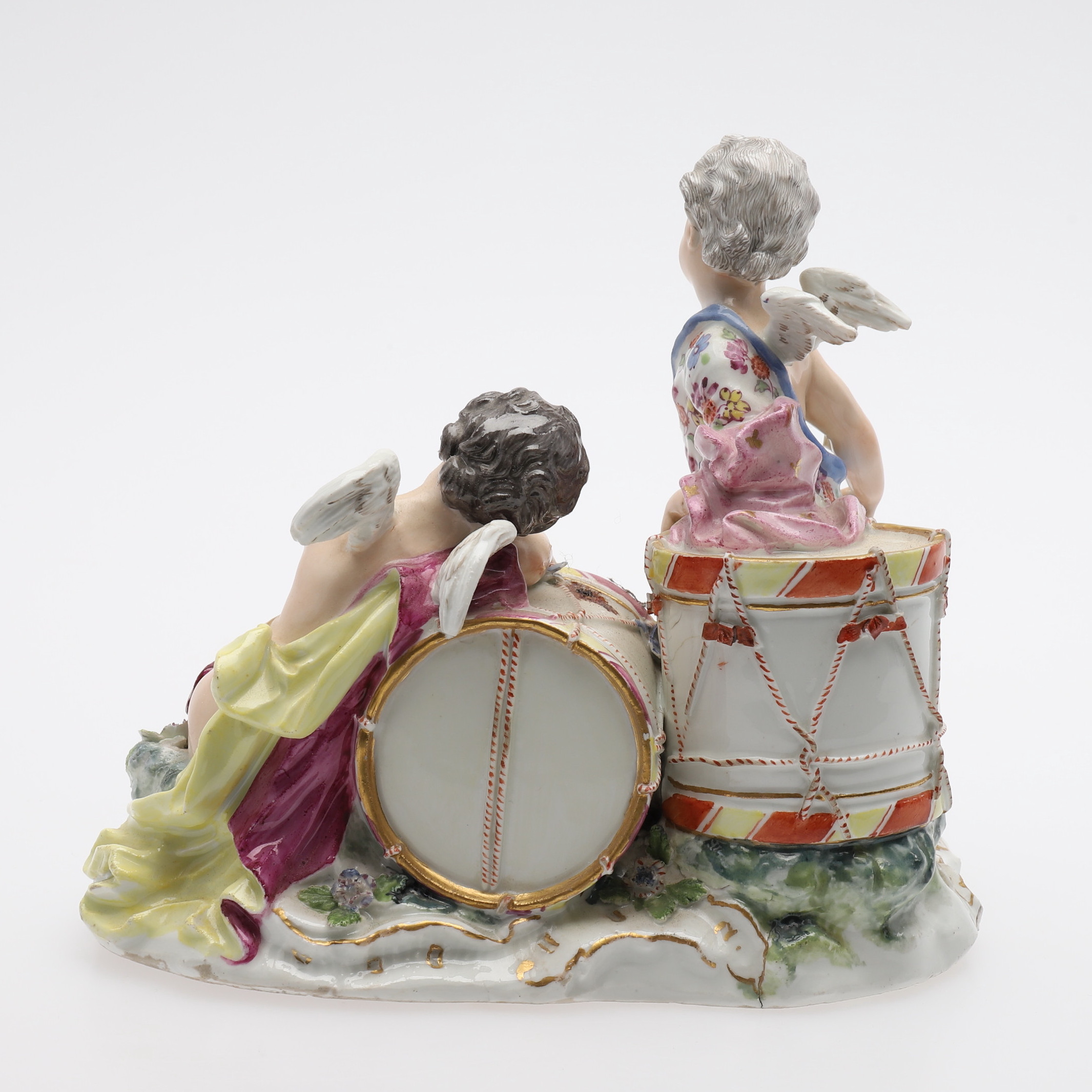 Images for 1727301. GROUP OF FIGURES, MEISSEN, AMORINES WITH DRUMS ...