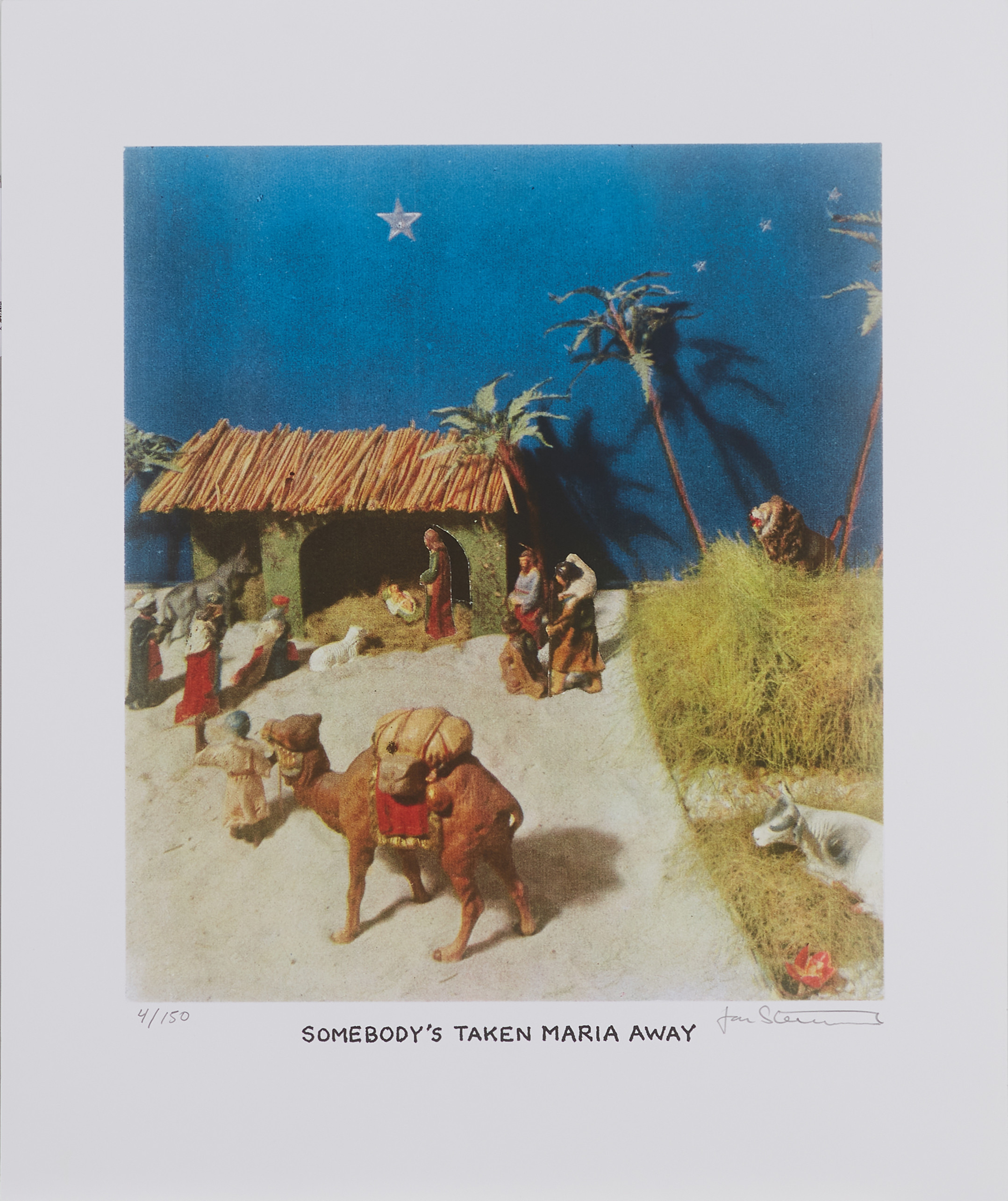 1727629. JAN STENMARK (s. 1949): "Joku on vienyt Marian pois ...