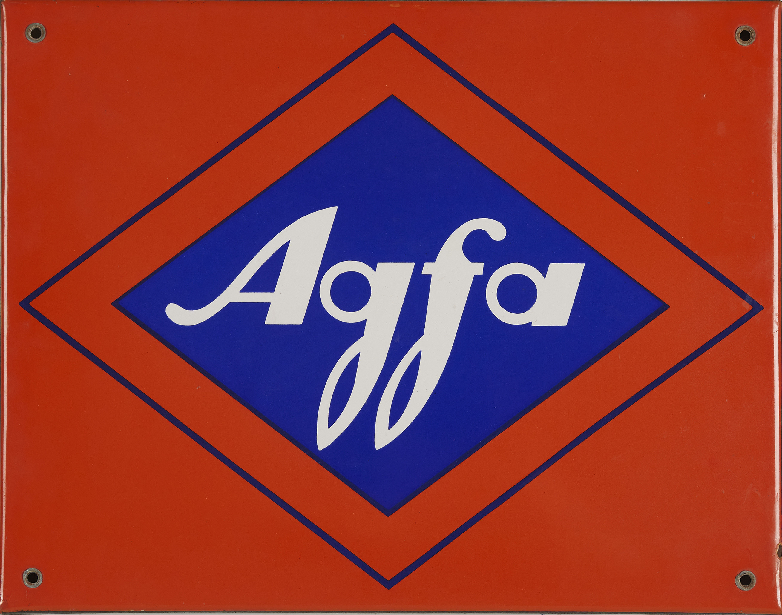 Images for 1745161. ENAMEL SIGN, mid 20th century, Agfa. - Auctionet