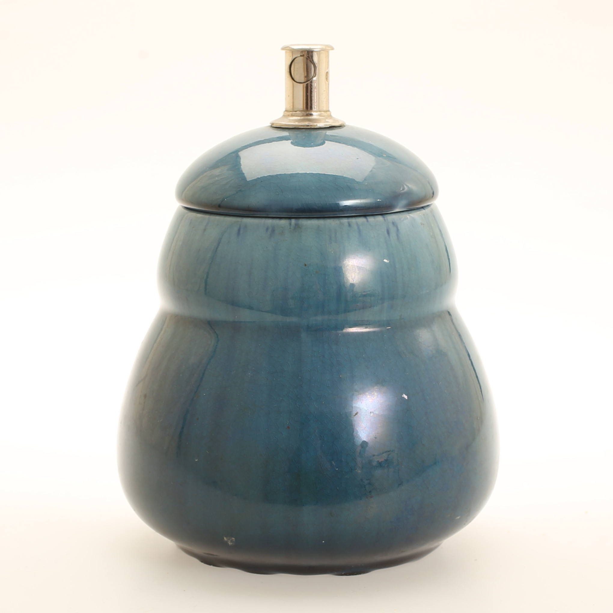 Images for 1747921. TOBACCO TIN with cigar snuffer, porcelain ...