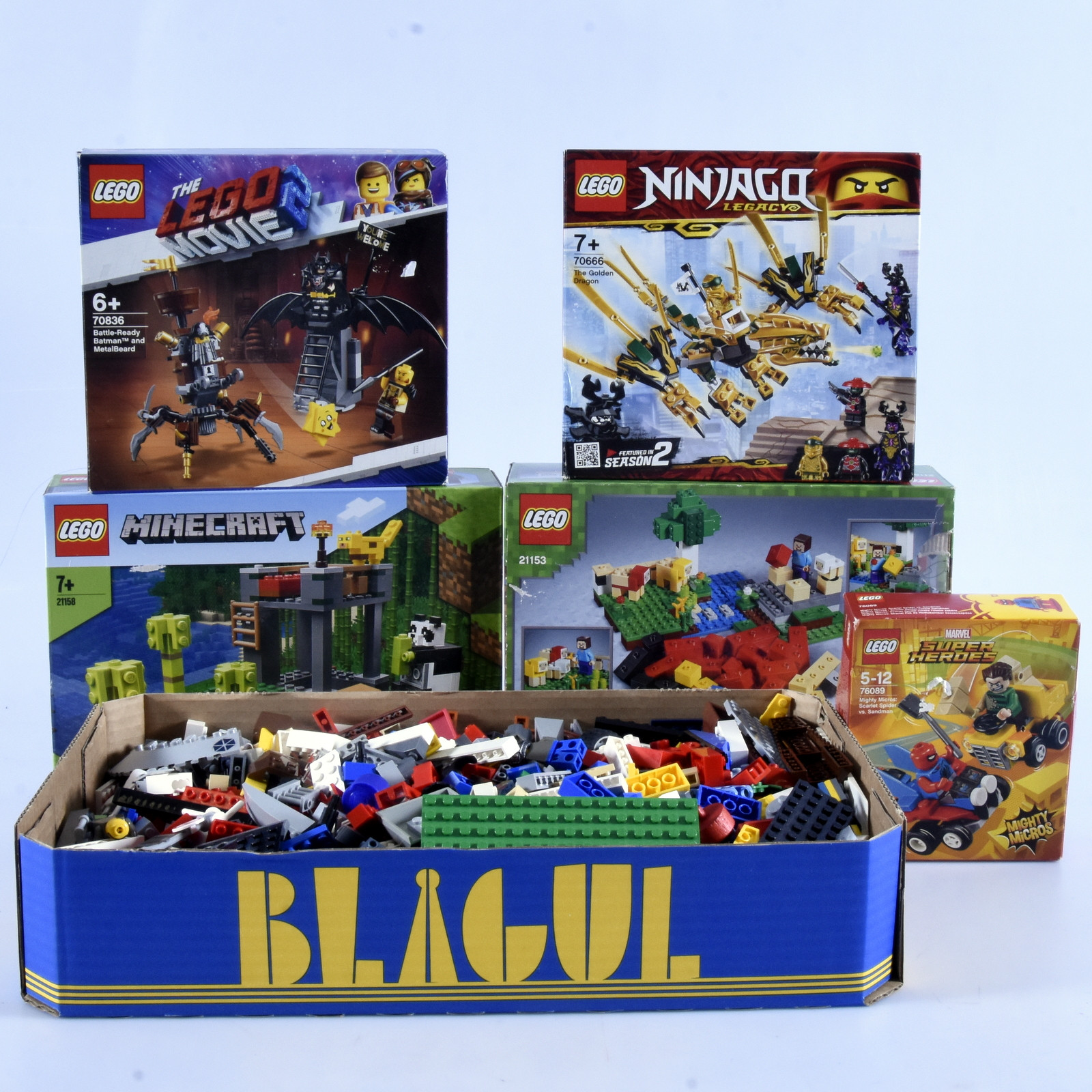PARTI LEGO, bl a Minecraft. Leksaker - Auctionet