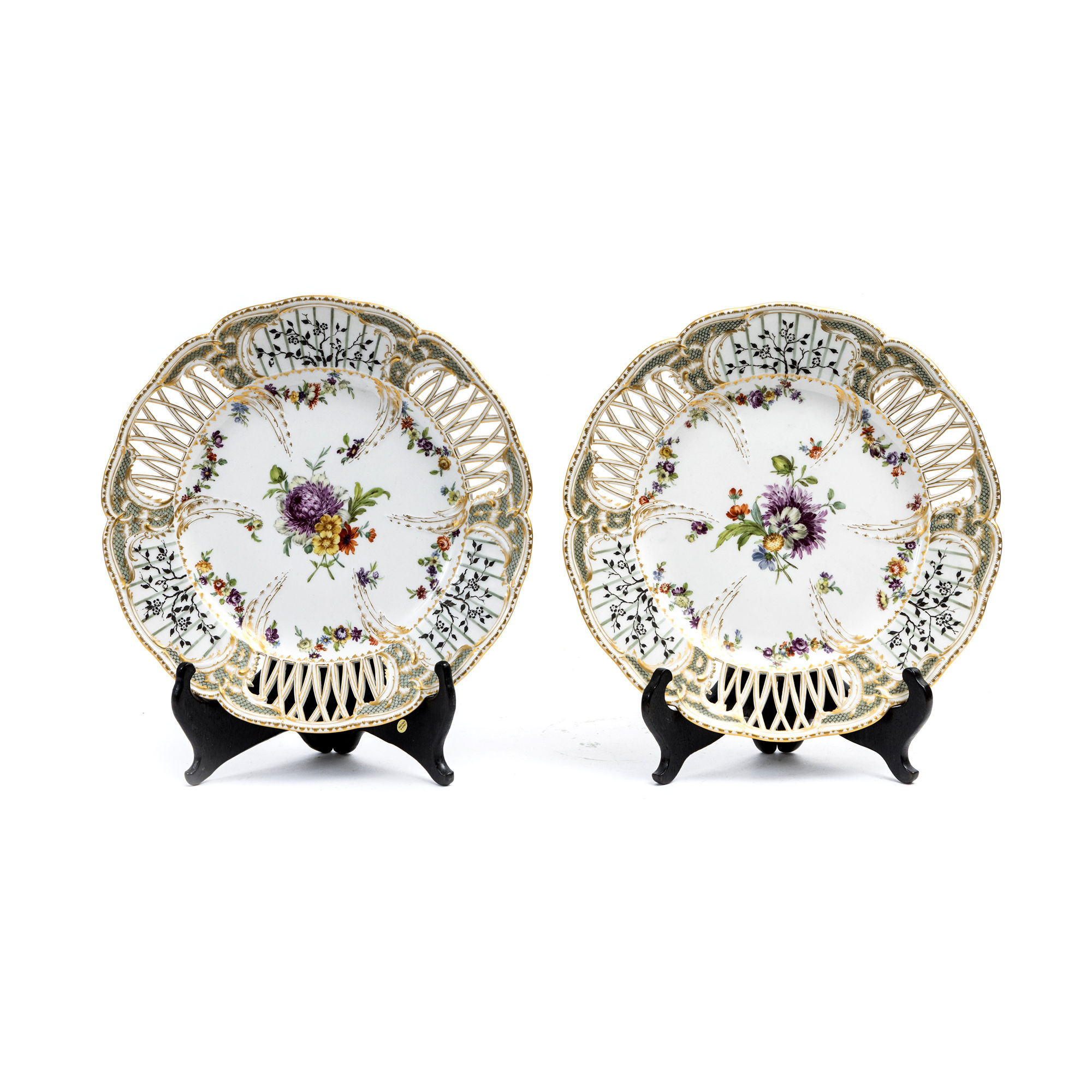 Images for 1757051. KMP BERLIN, 1 pair of plates, circa 1900. - Auctionet