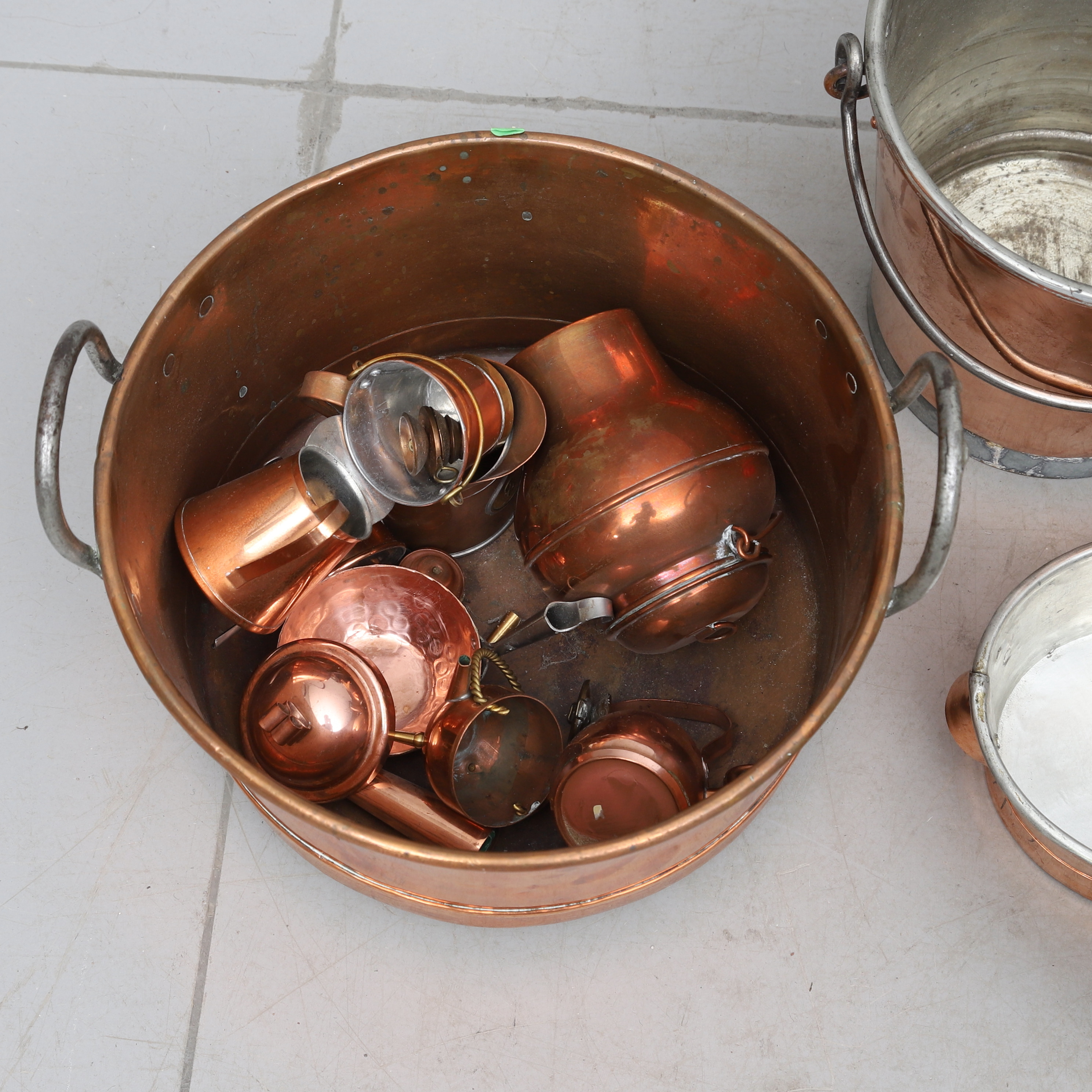 COPPER OBJECTS, 20th century. Silver & Metals - Pewter, Brass & Copper ...