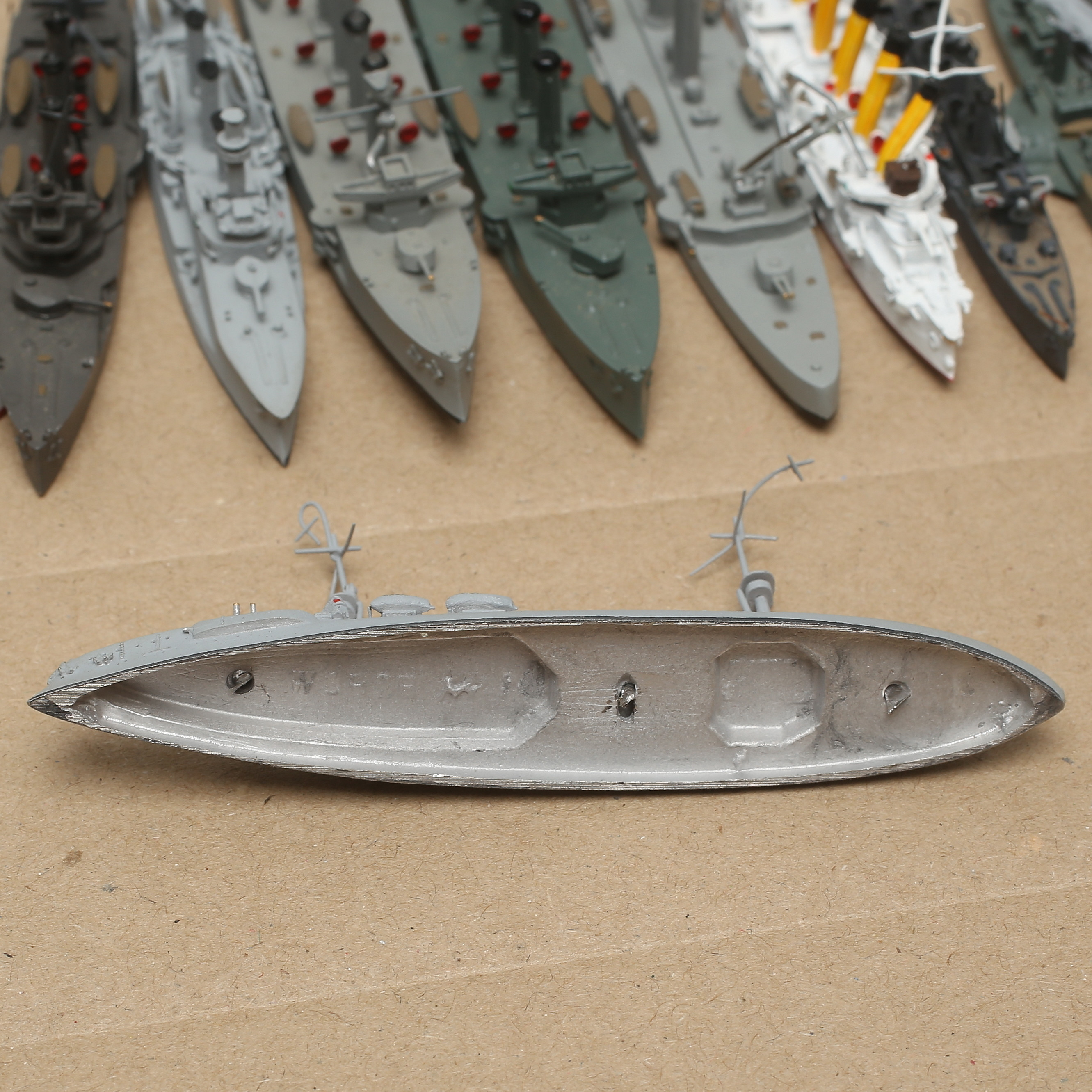 Images for 1777043. SHIP MODELS, approx. 49 warships, metal, Navis ...