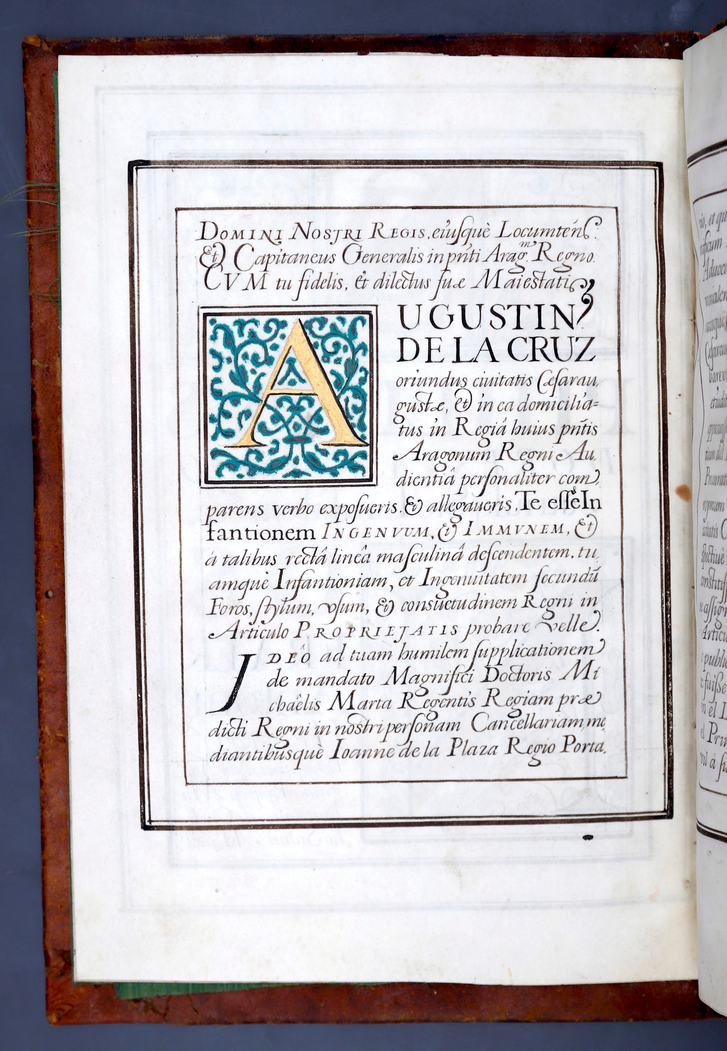 Images for 1787558. Nobility letters patent of the Cruz family, 1648 ...