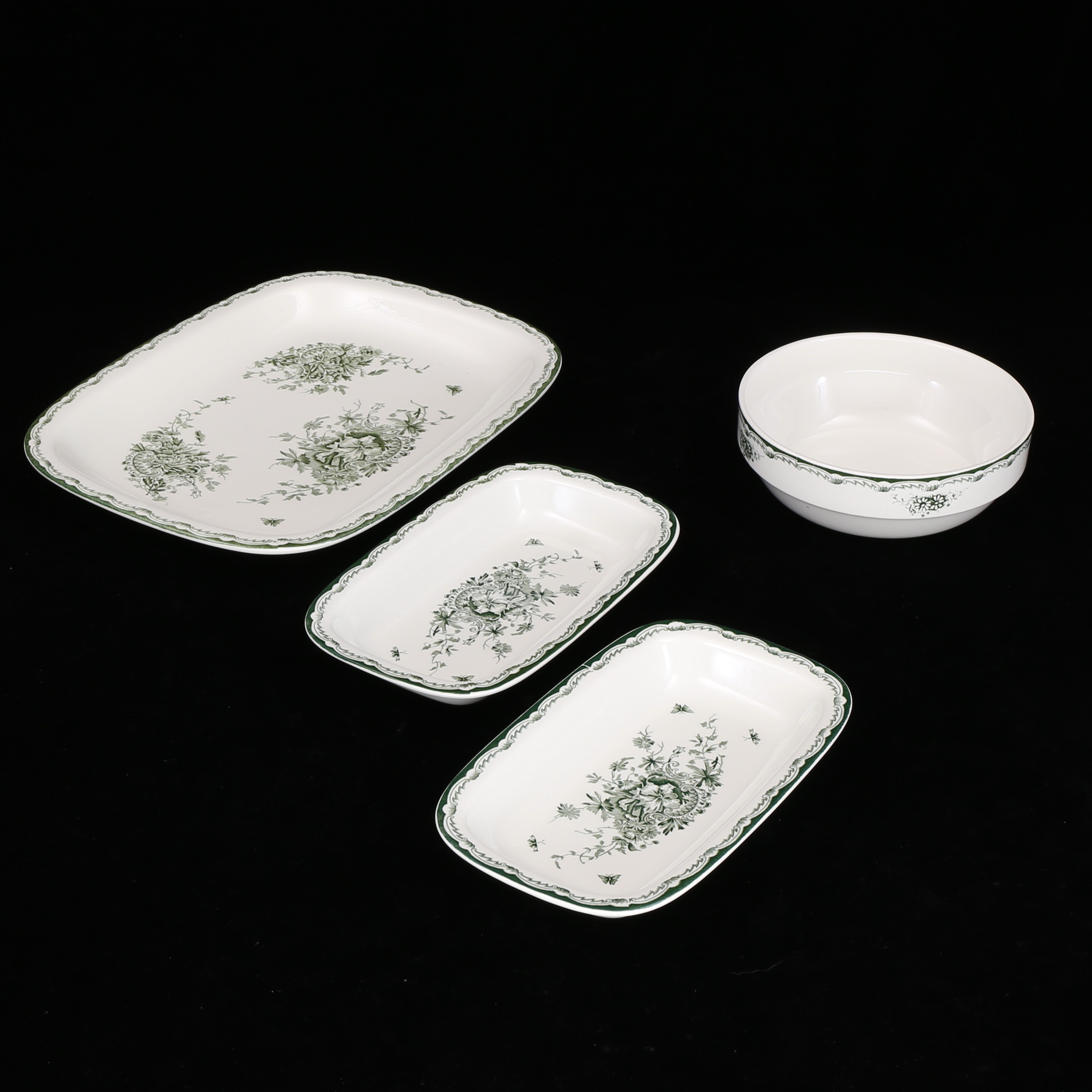 Images for 1788731. DINING SET, 29 pieces, porcelain, "Grön Anna ...