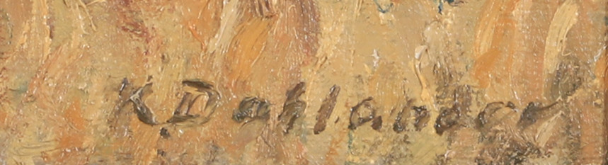 Images for 1793284. KNUT DAHLANDER. Autumn landscape, oil on canvas ...