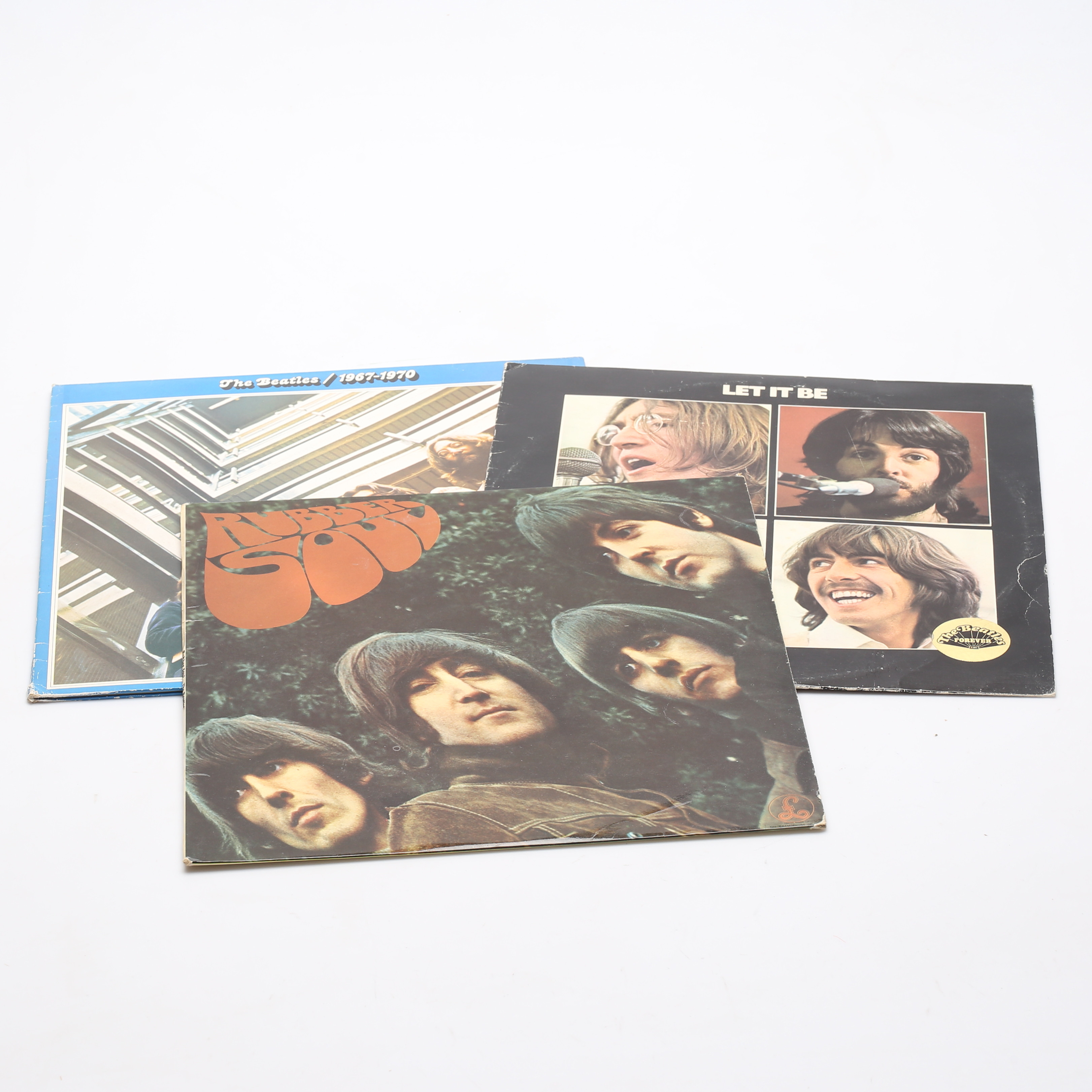 Bilder för 1796891. LP-SKIVOR, 3 st, The Beatles. - Auctionet