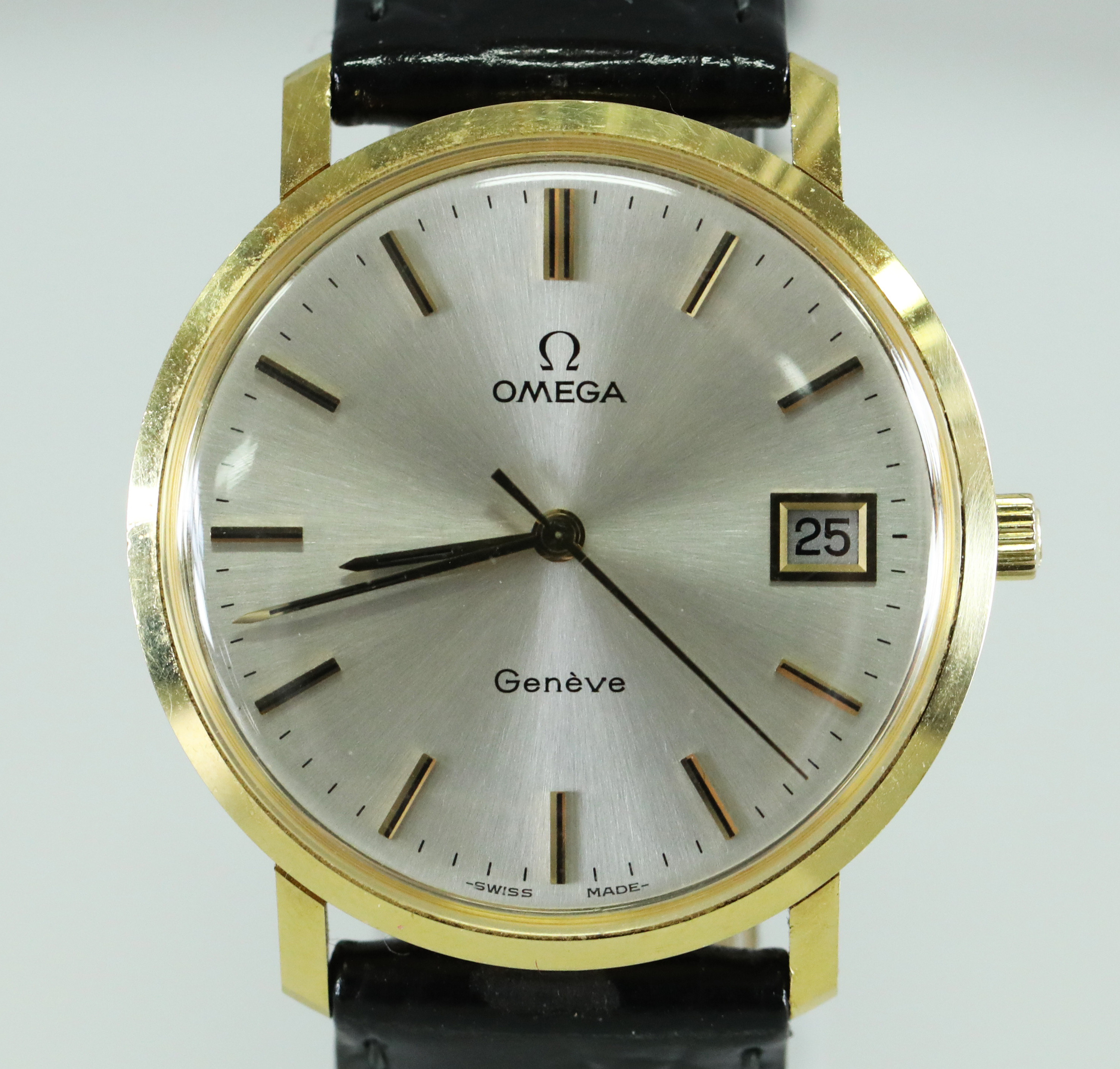 ARMBANDSUR, Omega Genève, guld 18K. | Barnebys