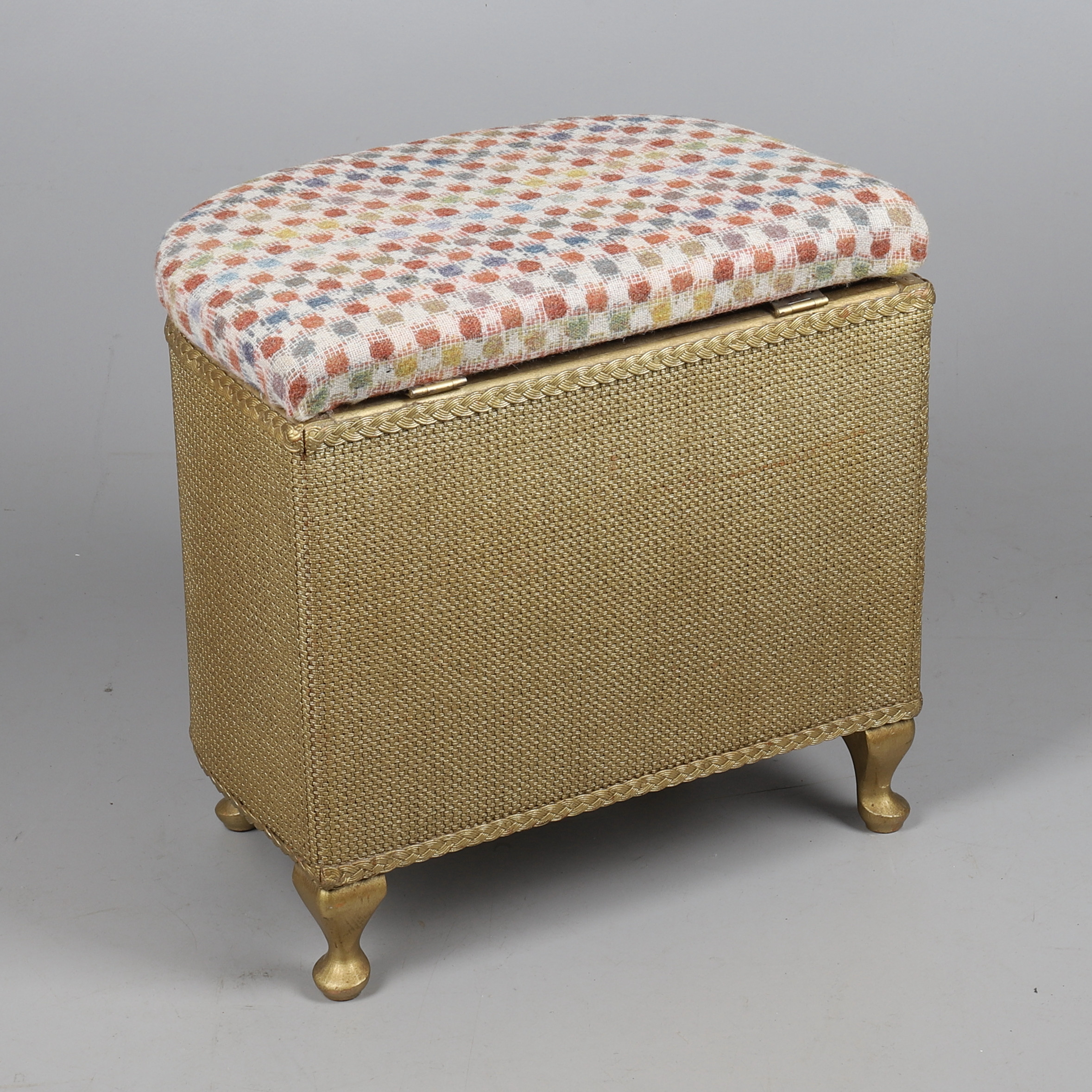 Images for 1802743. A LLOYD LOOM STYLE LIFT TOP STOOL. - Auctionet