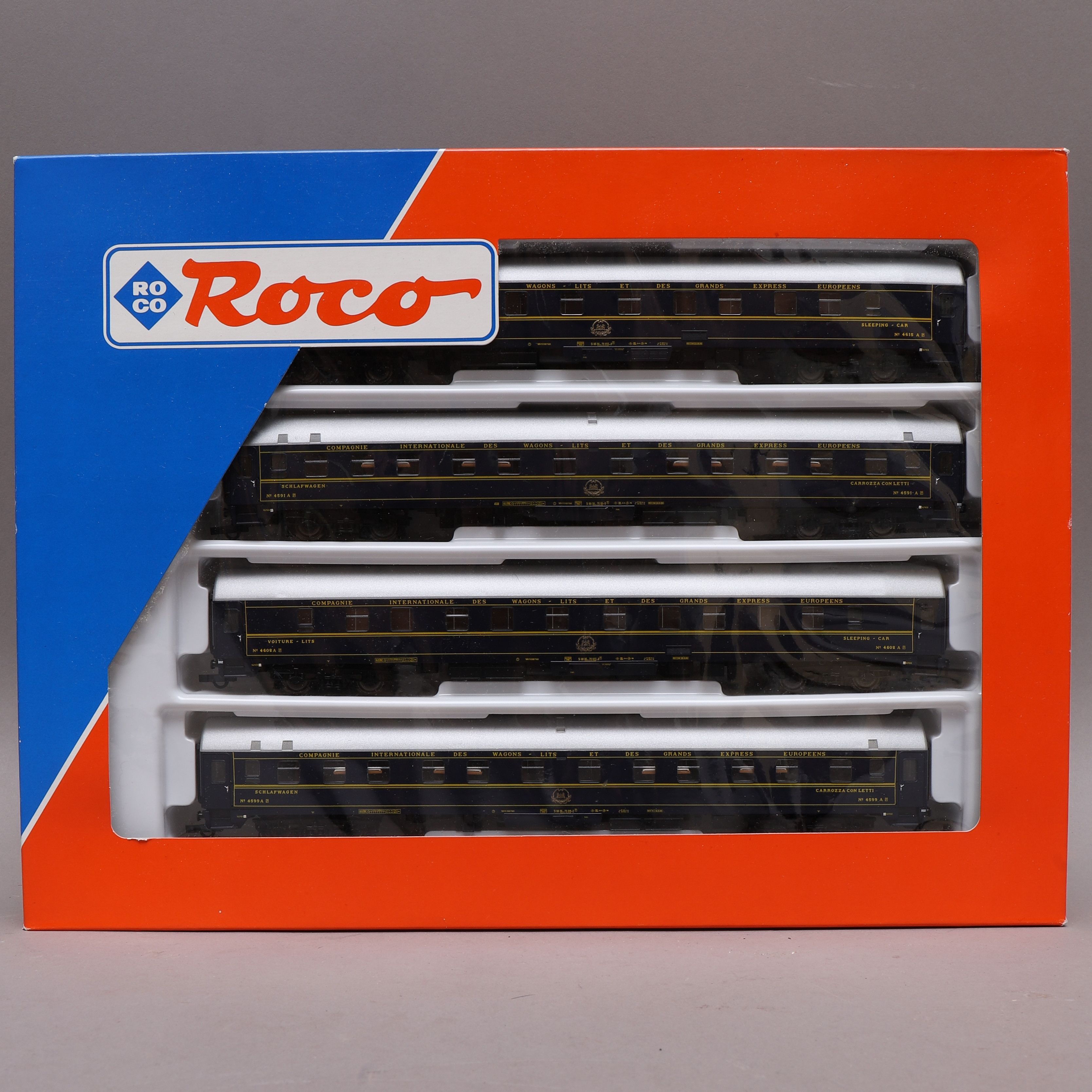 Images for 1804858. TRAIN SET, 4 parts, sleeping cars, 44050, Roco ...