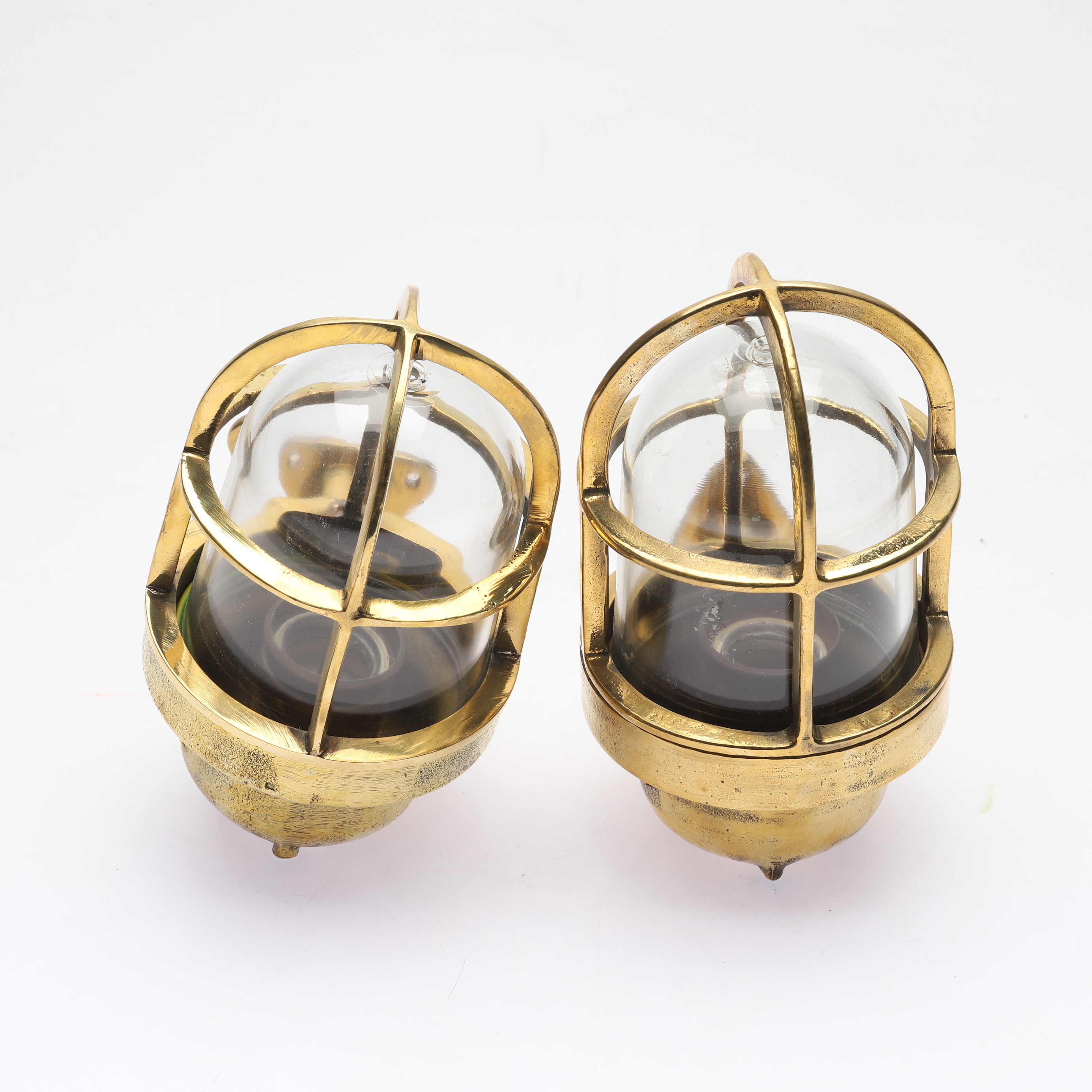 Images for 1816732. SHIP LIGHTING, 2 pcs, with wall bracket, brass ...