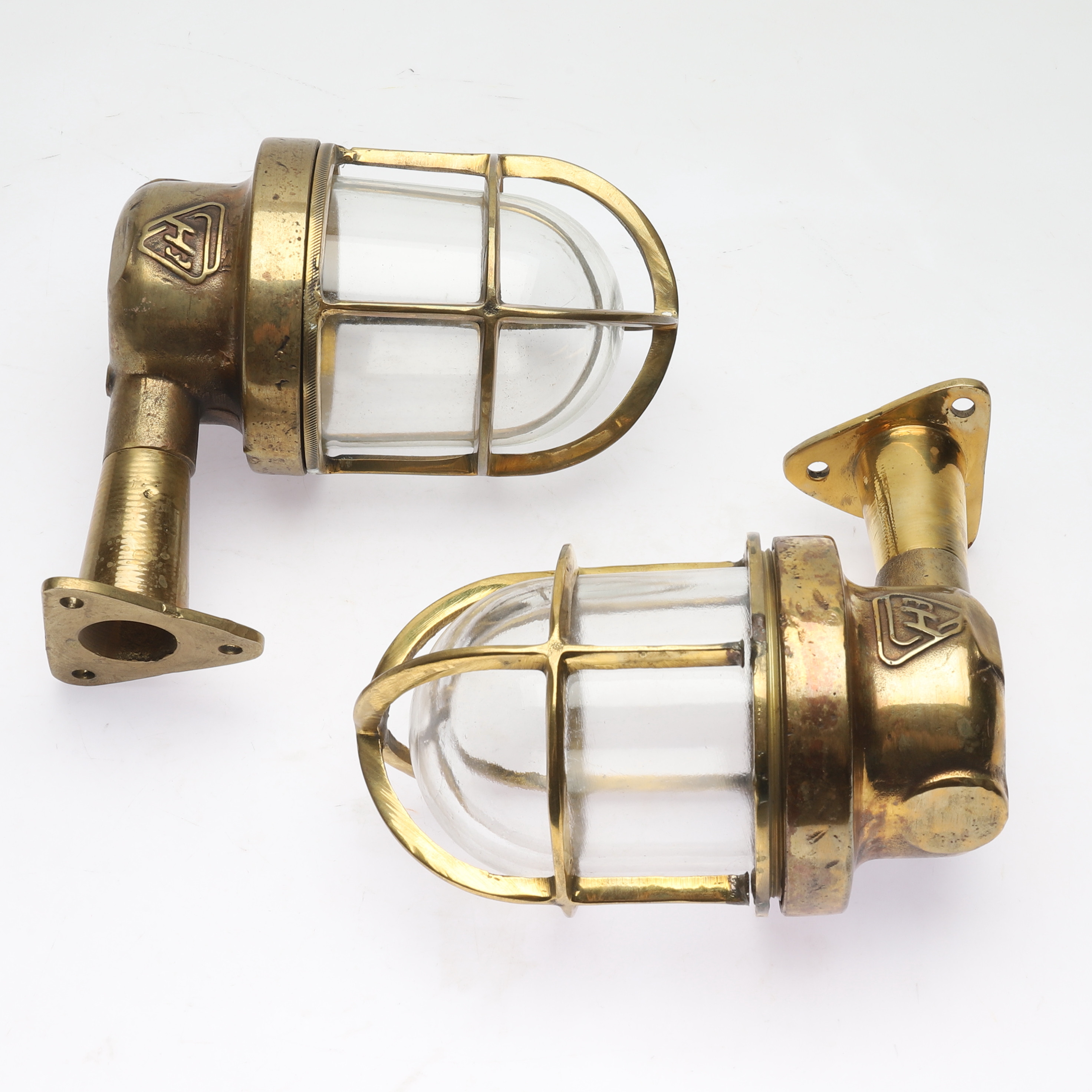 Images for 1816743. SHIP LIGHTING, 2 pcs, with wall bracket, brass ...