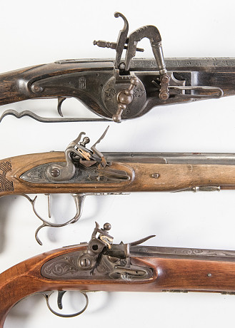 Images for 1817232. DECORATIVE PISTOLS, 3 pcs, 1900s after an old model ...