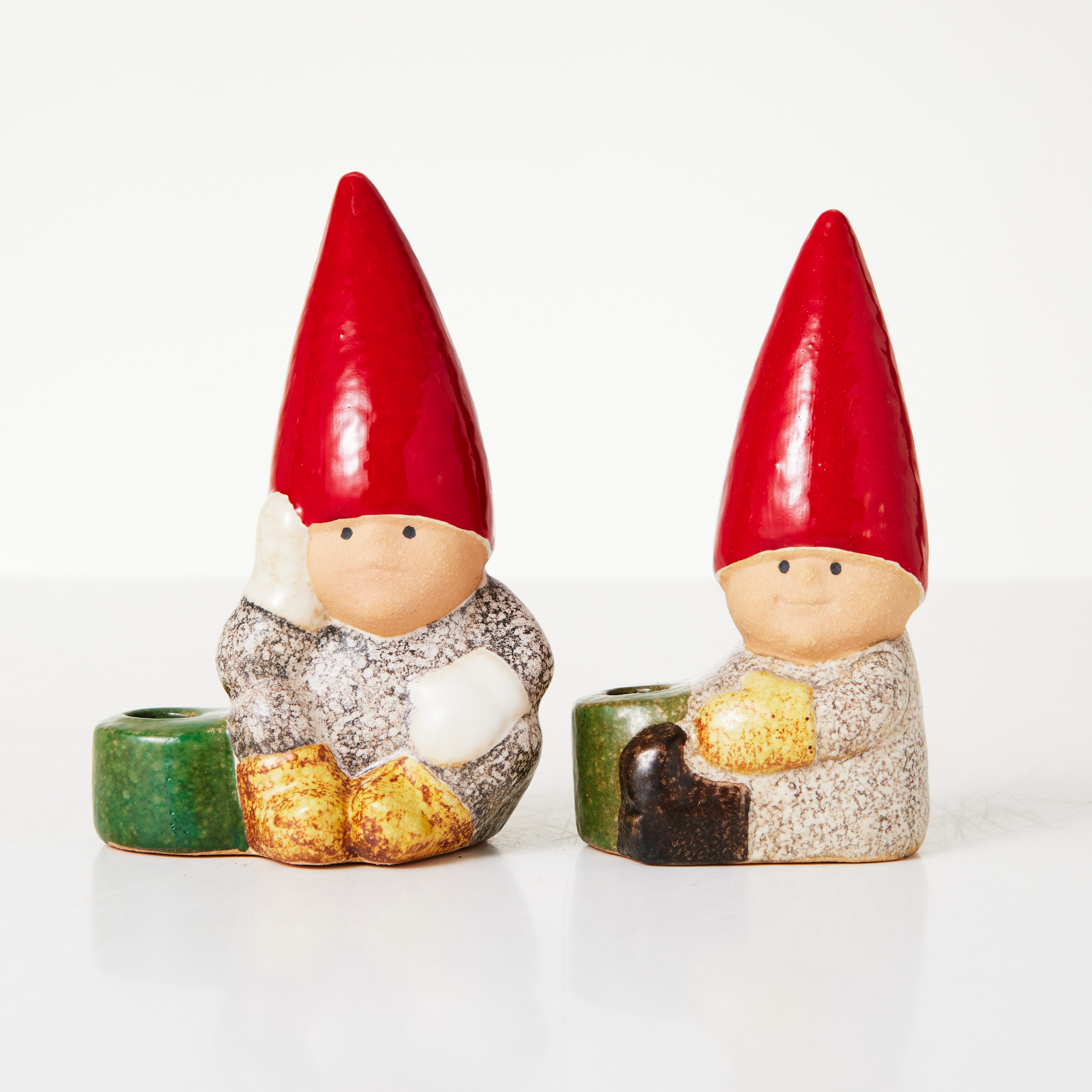 Bilder för 1822937. LISA LARSON. FIGURINER, Tomtenissar, 2 st ...